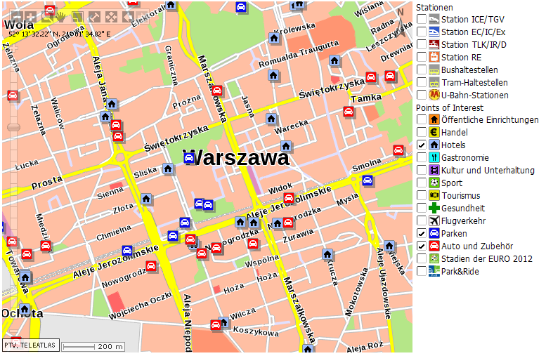 Neue Reise-Auskunft der Polnischen Staatsbahn mit PTV-Technologie, PTV ...