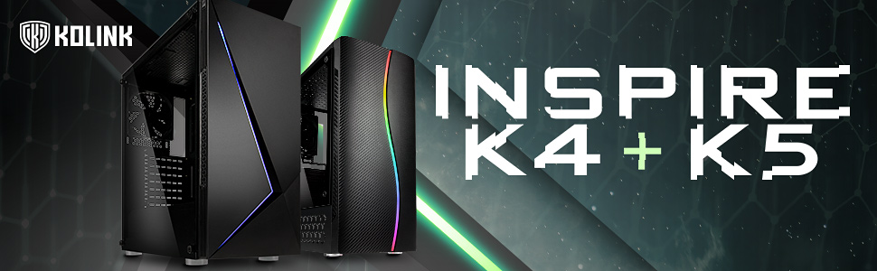 EXKLUSIV bei Caseking - Preiswerte ATX-Gaming-Cases Kolink Inspire K4 ...