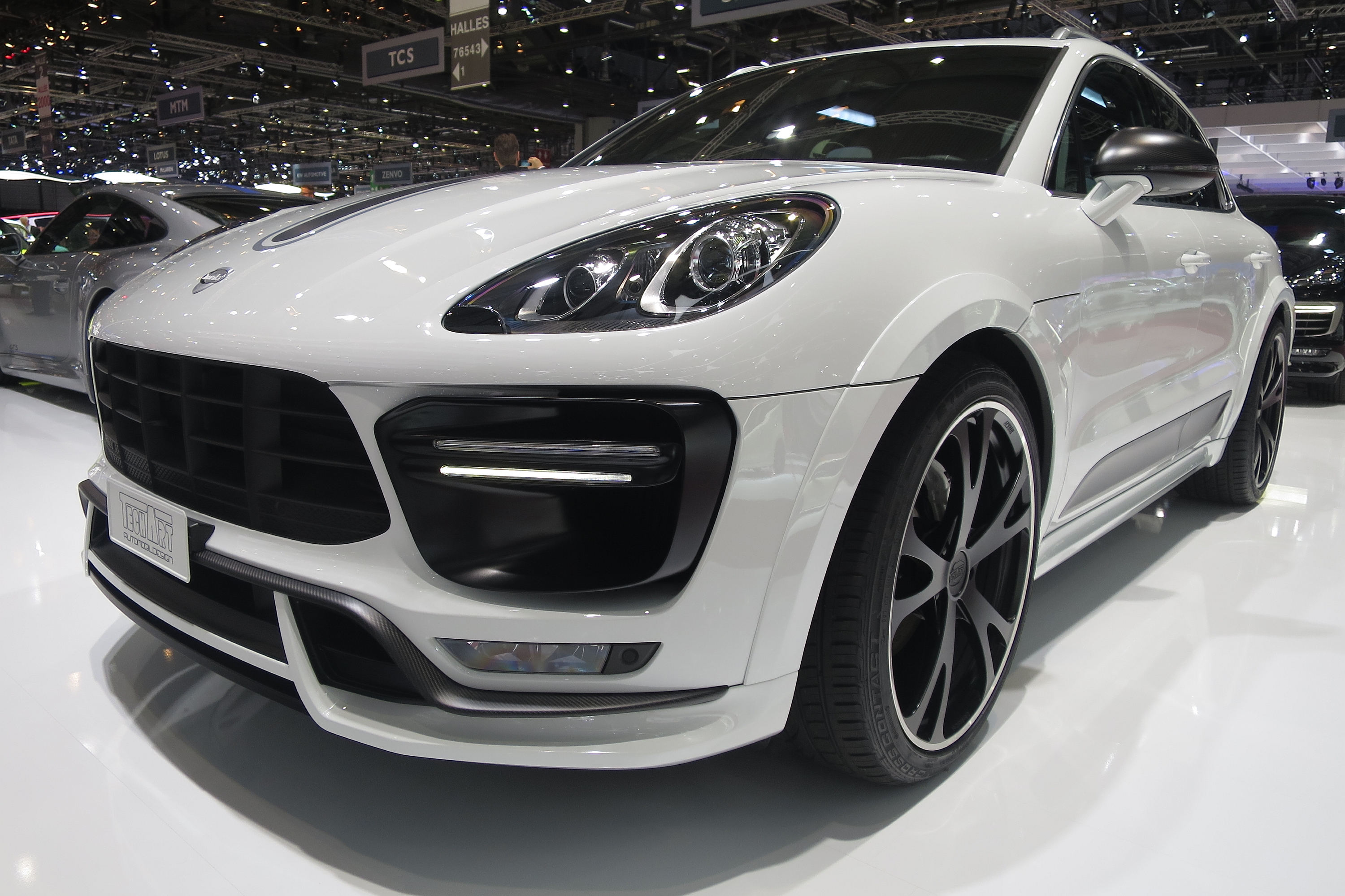 Geneva Premiere: TECHART power and styling for the Macan Turbo, TECHART ...