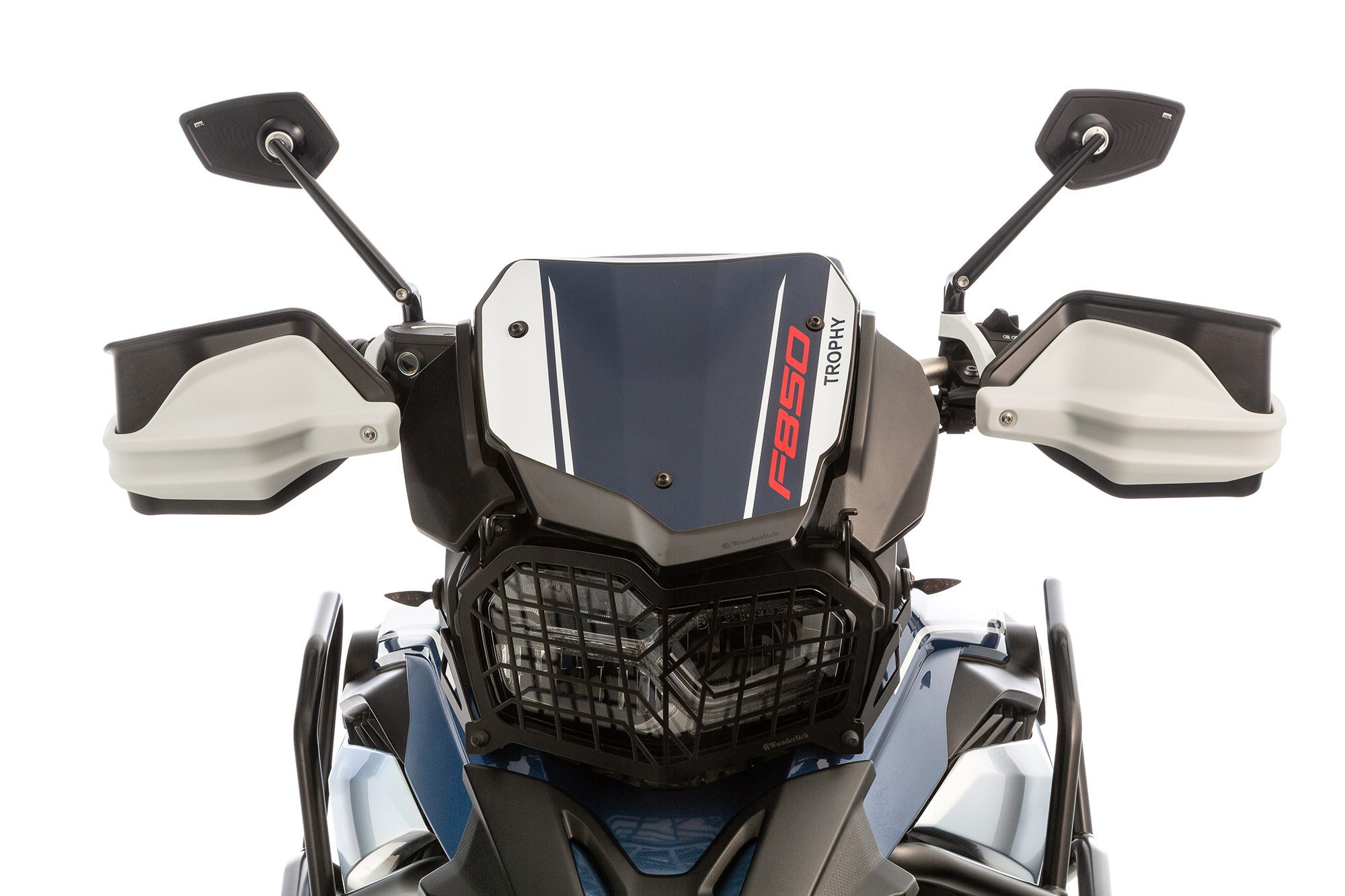 Das Wunderlich Windschild FLOWJET Trophy für die BMW F 850 GS ...