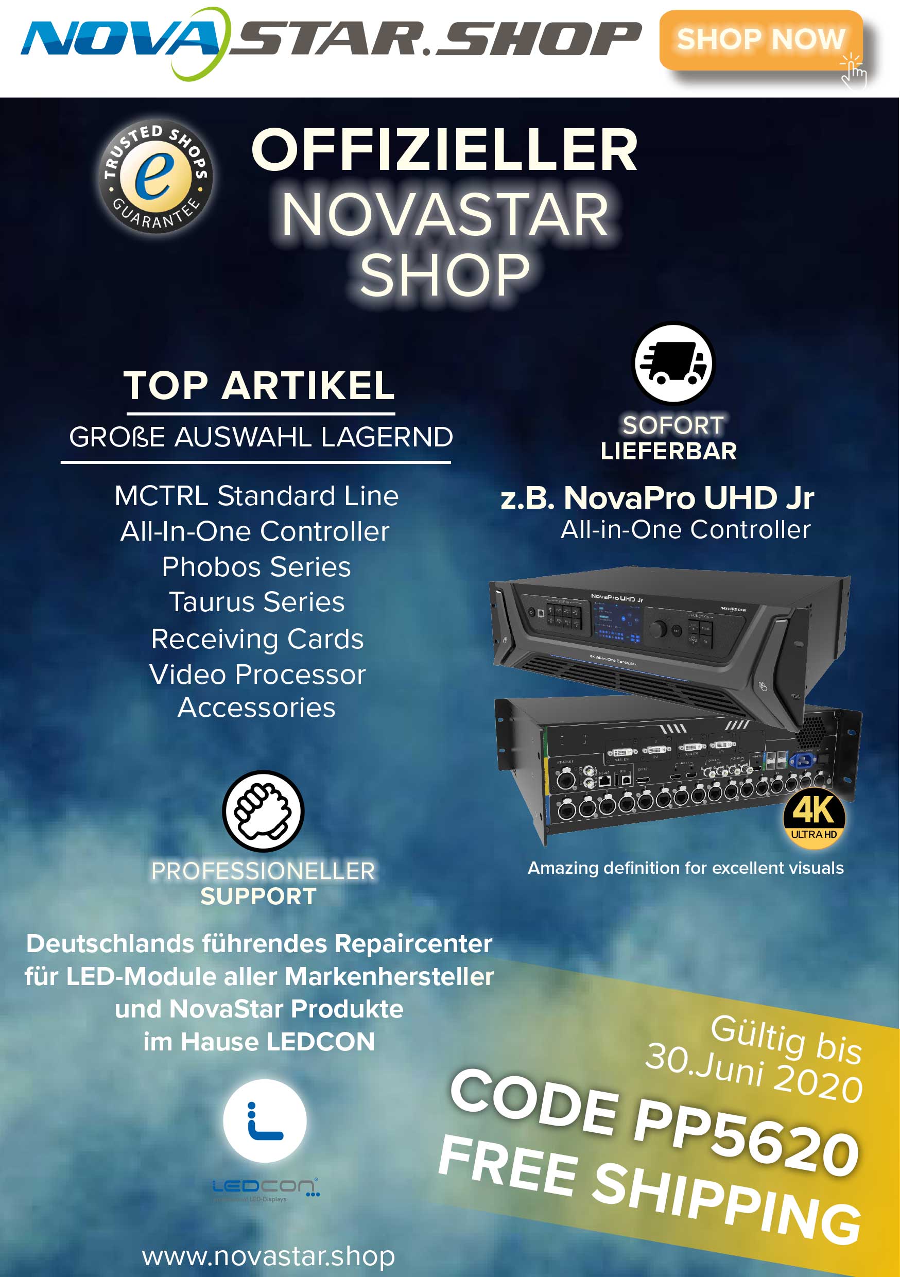 Online! NovaStar Produkte im Offiziellen novastar.shop einkaufen ...