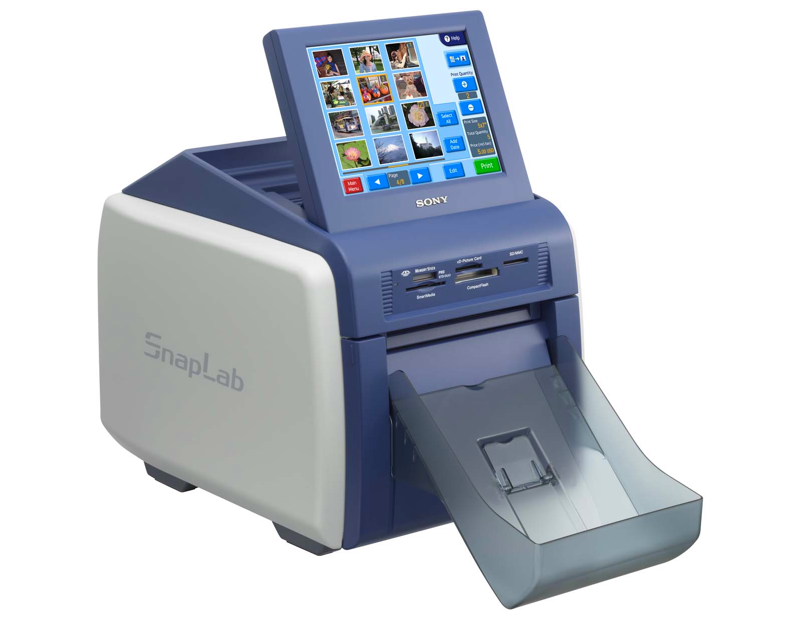 SnapLab: Mobile Stand-alone-Druckstation von Sony, Sony Digital ...