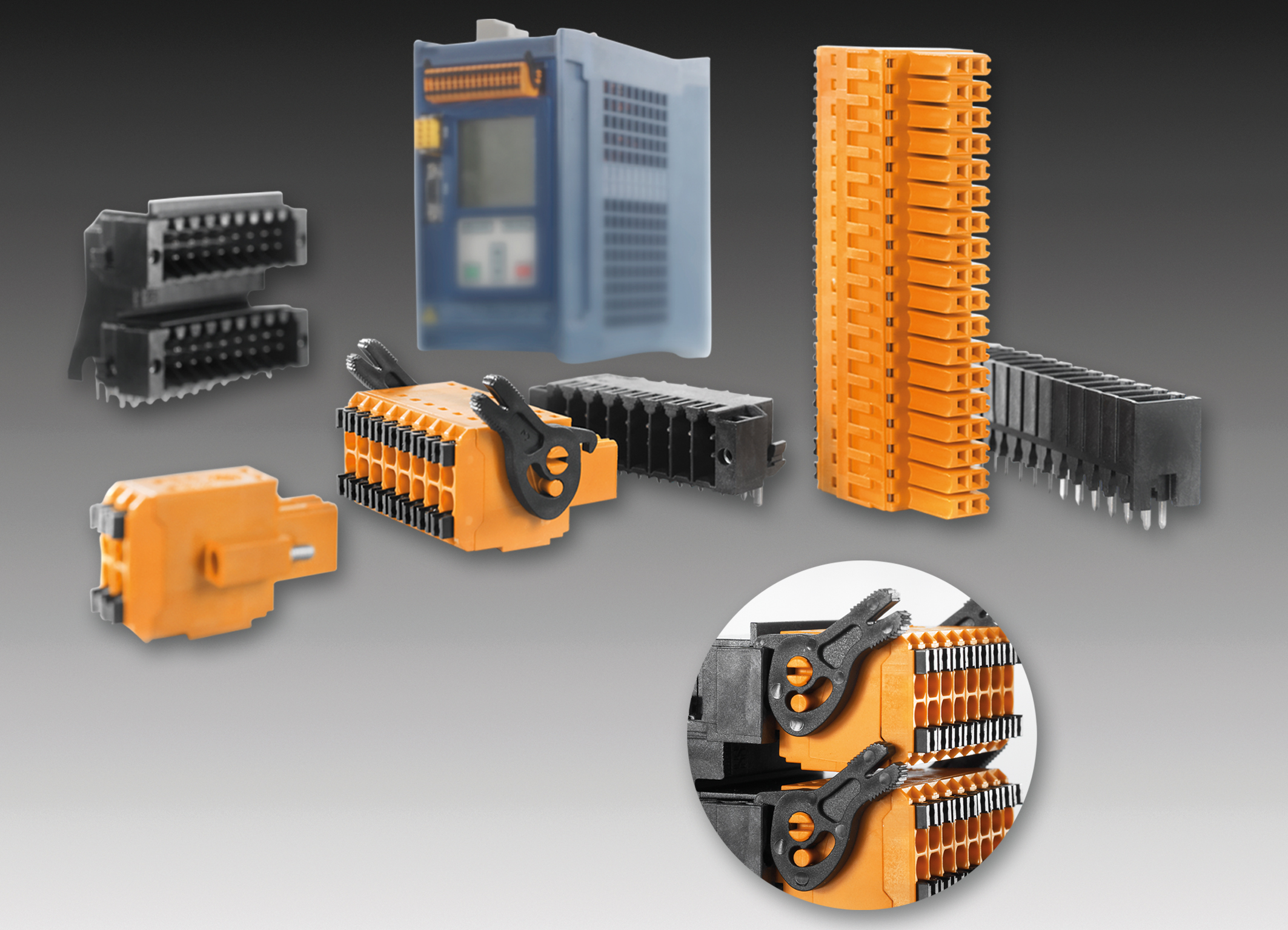 Weidmüller's OMNIMATE® Signal B2CF 3.50: two-row, 3.50 mm metric pitch ...