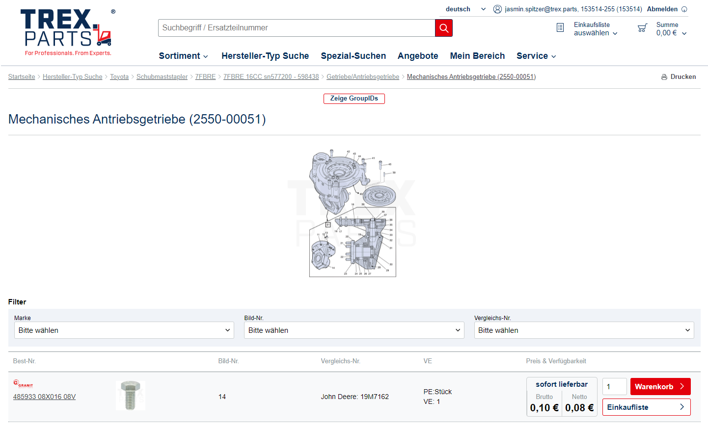 TREX.PARTS: Shaping the Future of Spare Parts Procurement for Material ...