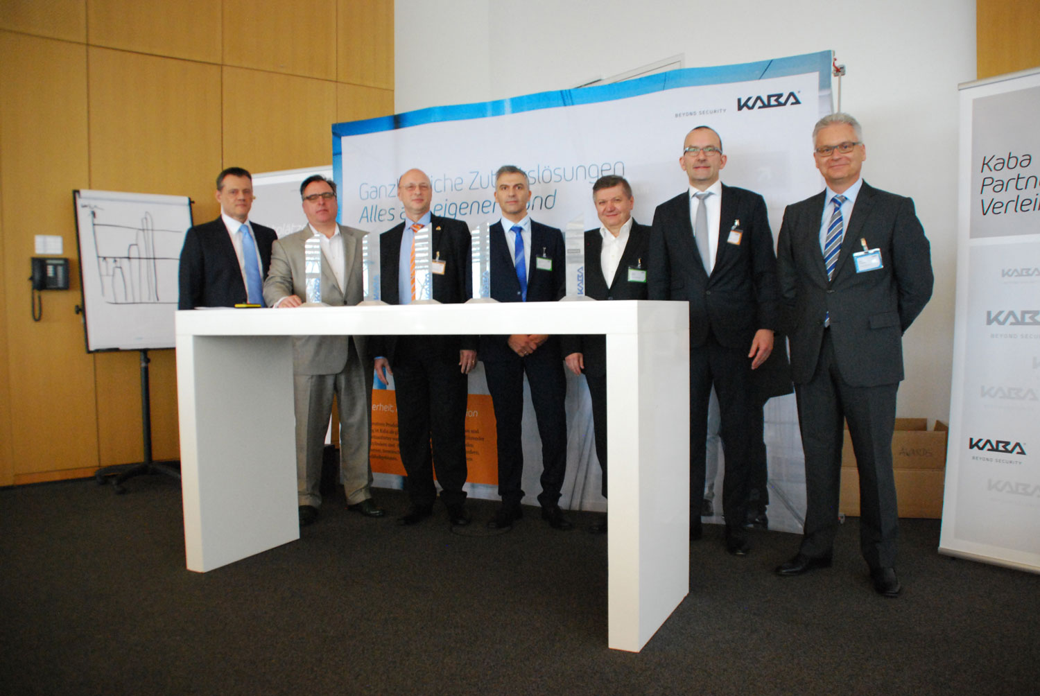Erfolgreiche Partner mit dem Kaba Partner Award 2016 ausgezeichnet ...