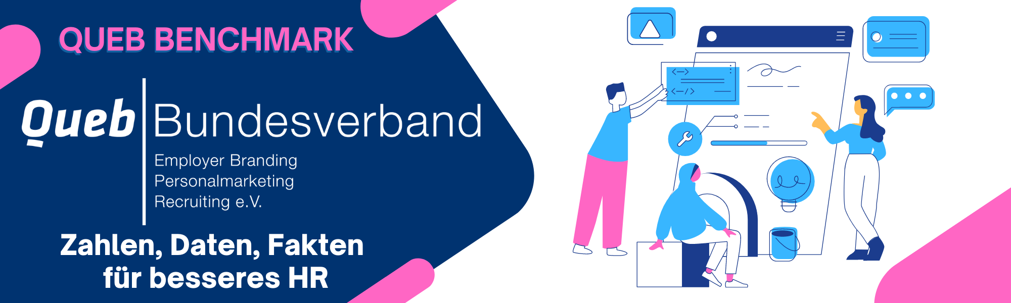 Das 3. Queb Benchmark zum Thema “Talent Acquisition Funnel” ist ...