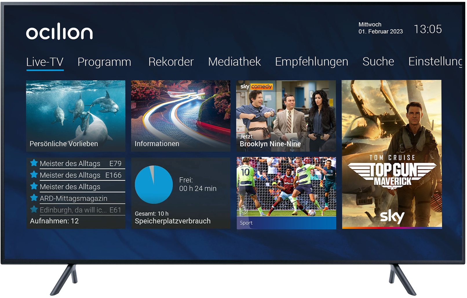 Sky Österreich und ocilion vereinbaren Kooperation, Ocilion IPTV ...