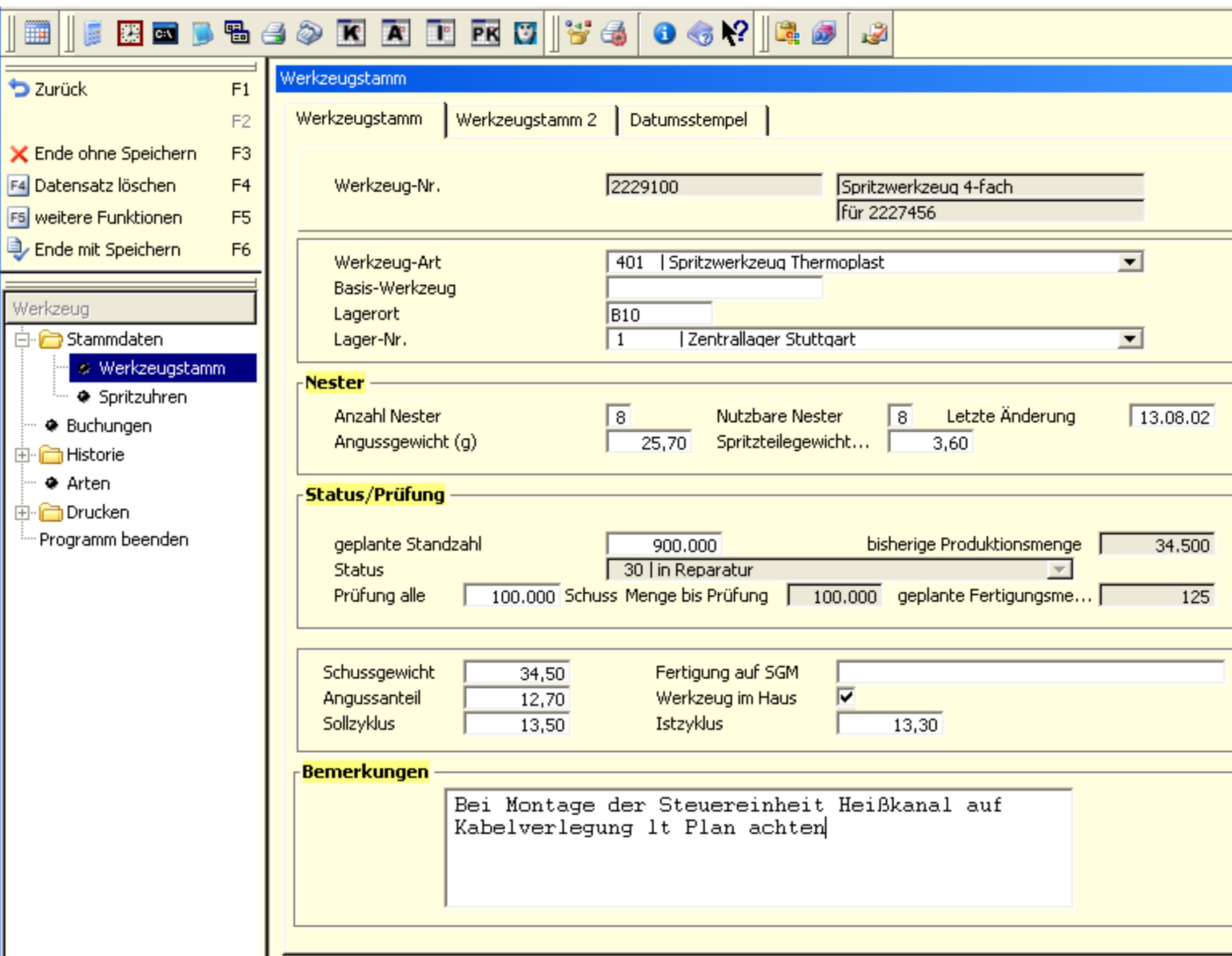 FACTORY bietet Kunststofffertigern alle Möglichkeiten, PARITY SOFTWARE ...