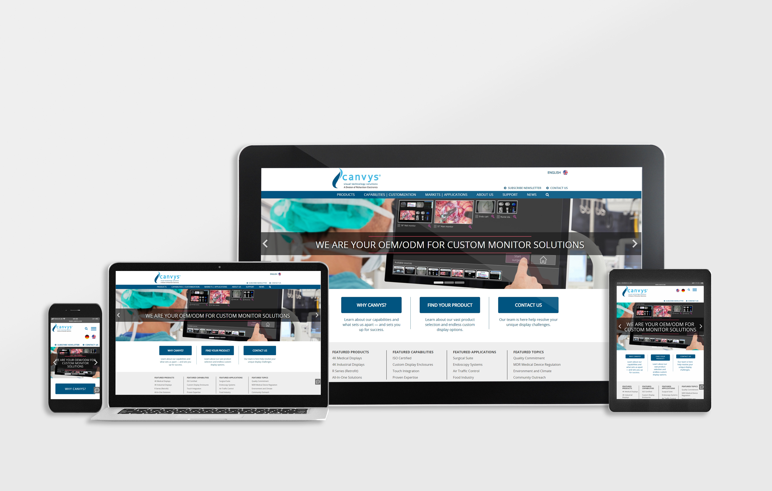 Canvys - Visual Technology Solutions, Launches New Website for Custom ...
