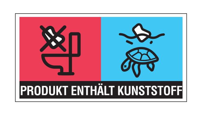 SUP-Kennzeichnungspflicht für Einwegkunststoffe: SUP (single use ...