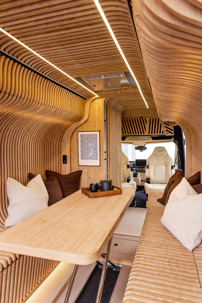 Unique Mobile Office Vehicle: Alpine Announces Market Launch of its Cross Cabin Van, ALPS ALPINE ...