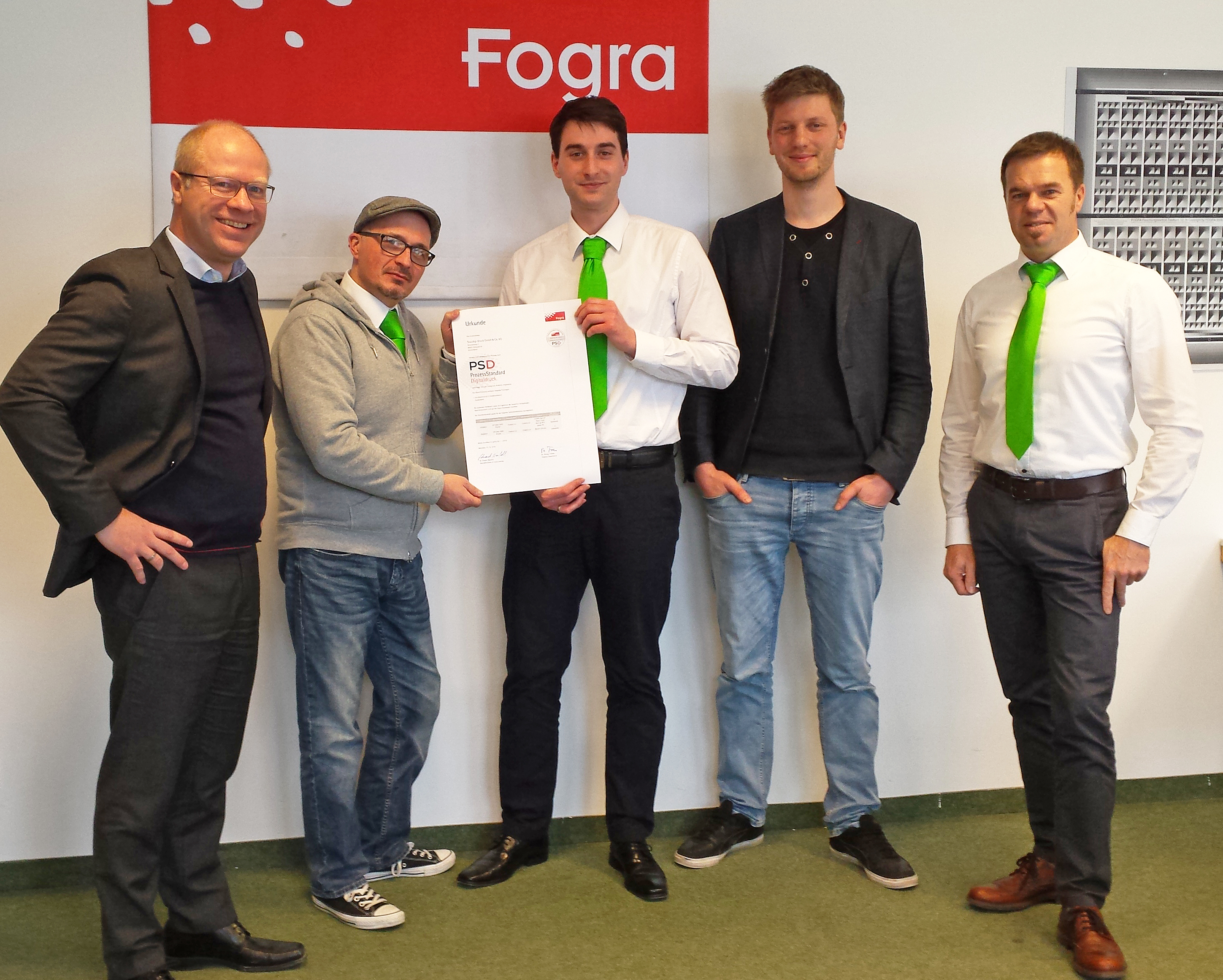 Erfolgreiche PSD-Re-Zertifizierung!, Fogra Forschungsinstitut für ...