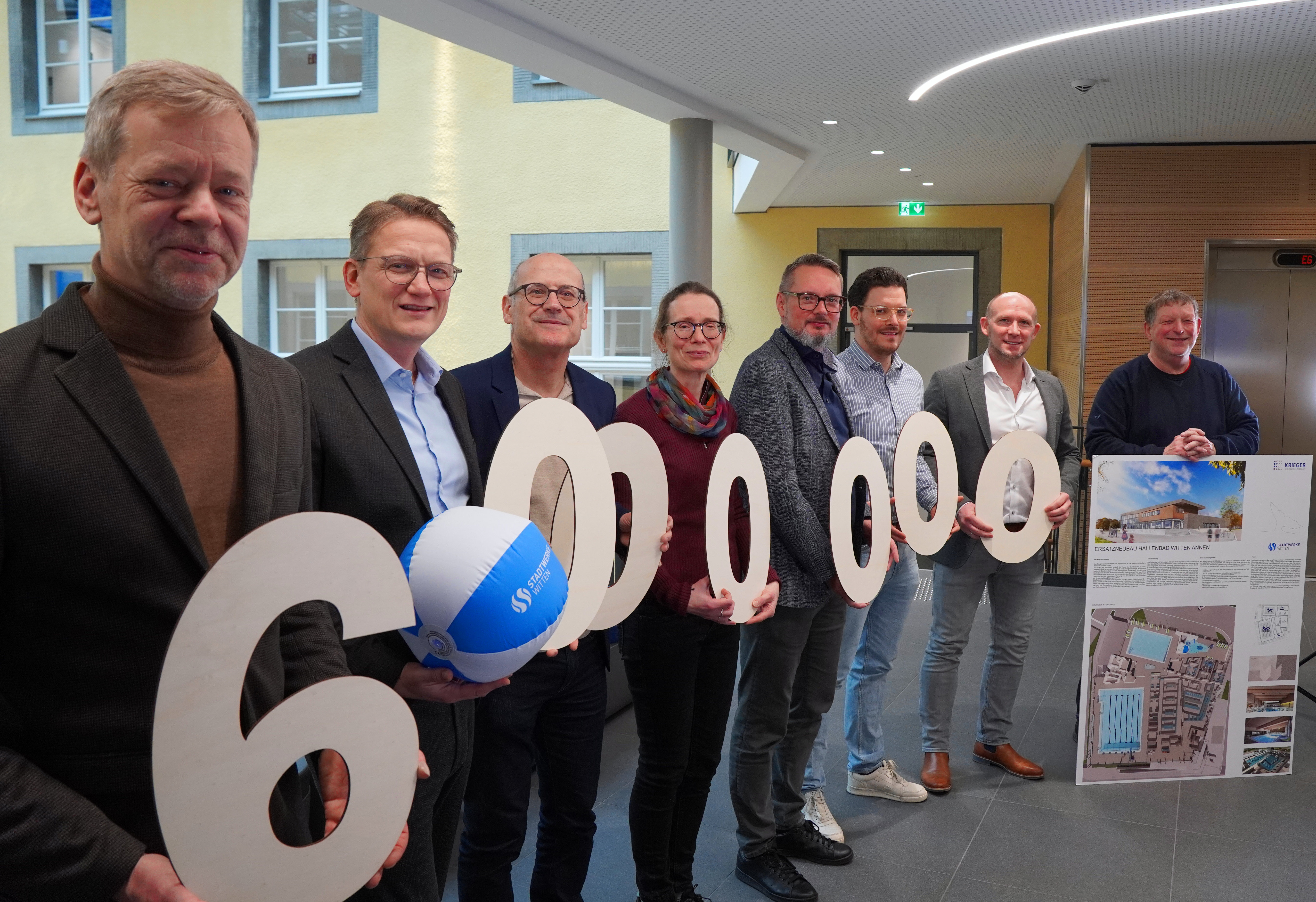 6 Mio. Euro Förderung durch den Bund: Bau des Hallenbads Witten-Annen ...