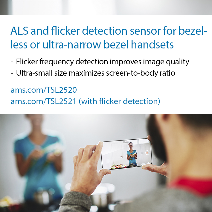 New miniature ambient light sensors from ams are a perfect fit for edge ...