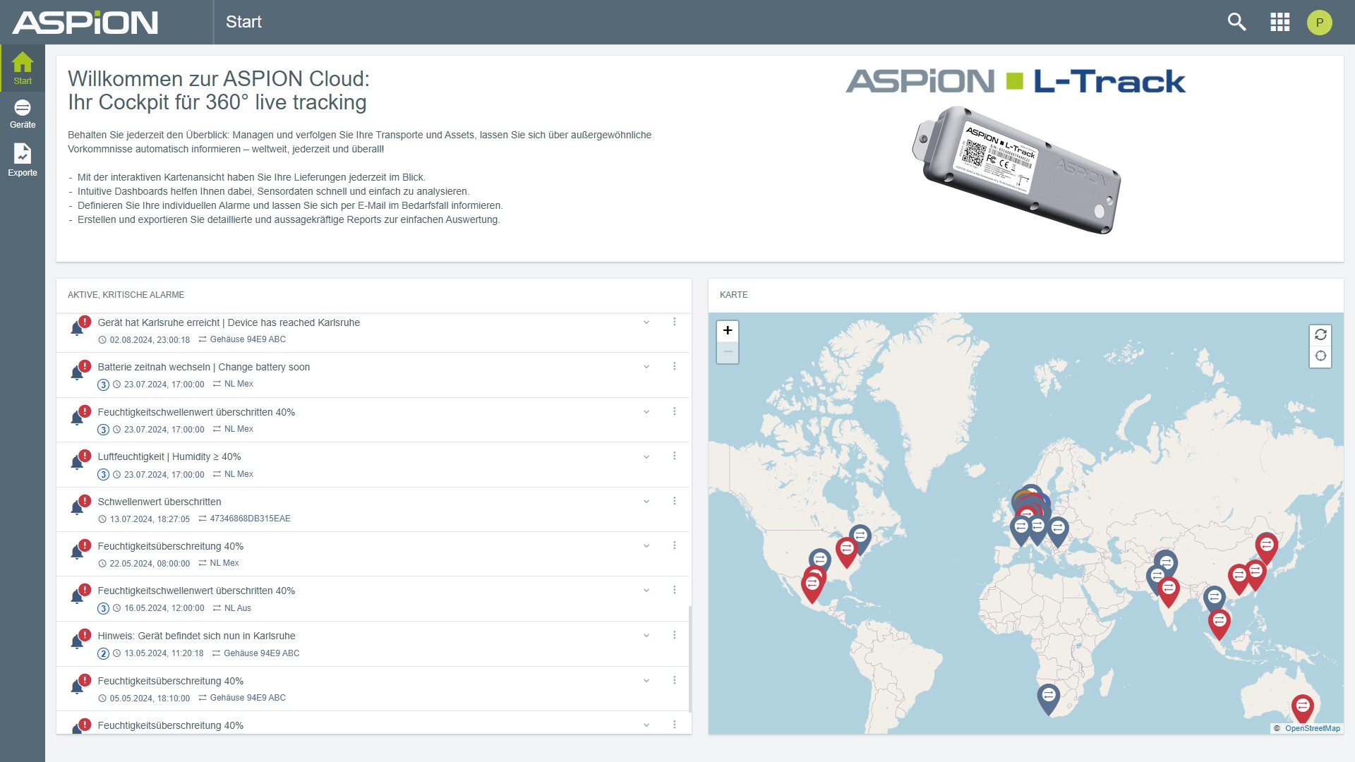Global IoT live tracking: ASPION introduces new version of end-to-end ...