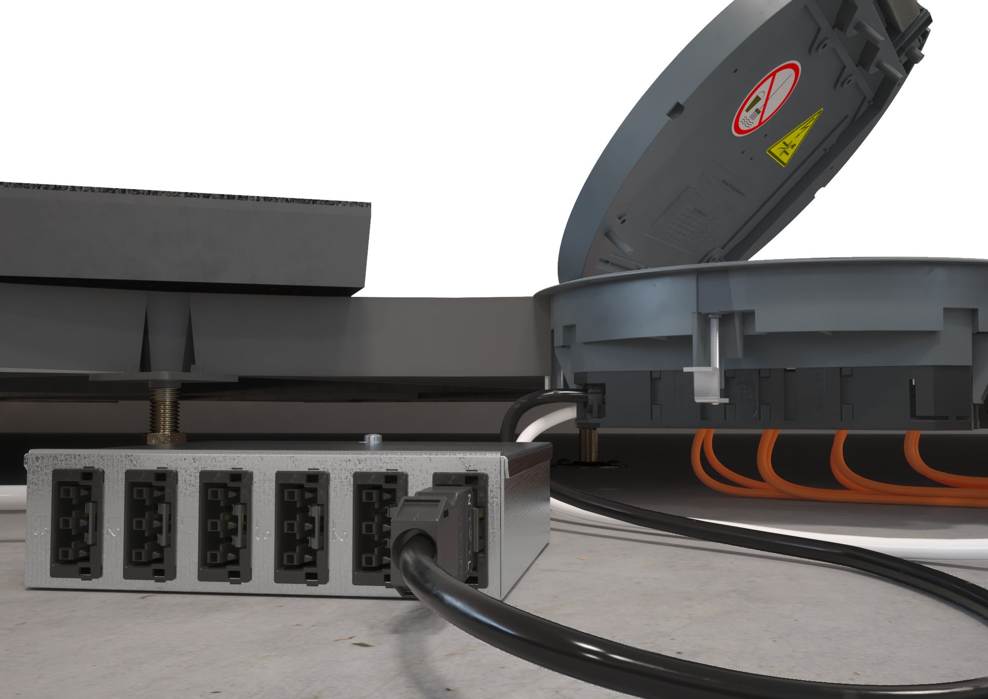 Steckbare Installationstechnik in Unterflur-Systemen, OBO Bettermann Vertrieb Deutschland GmbH ...