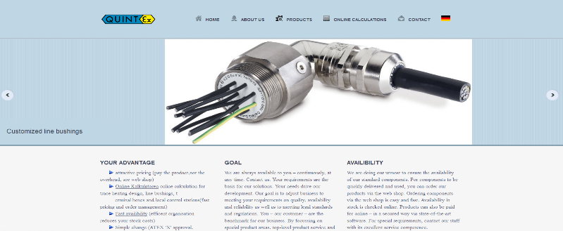 Quintex Homepage for all communication devices, Quintex GmbH, Story ...