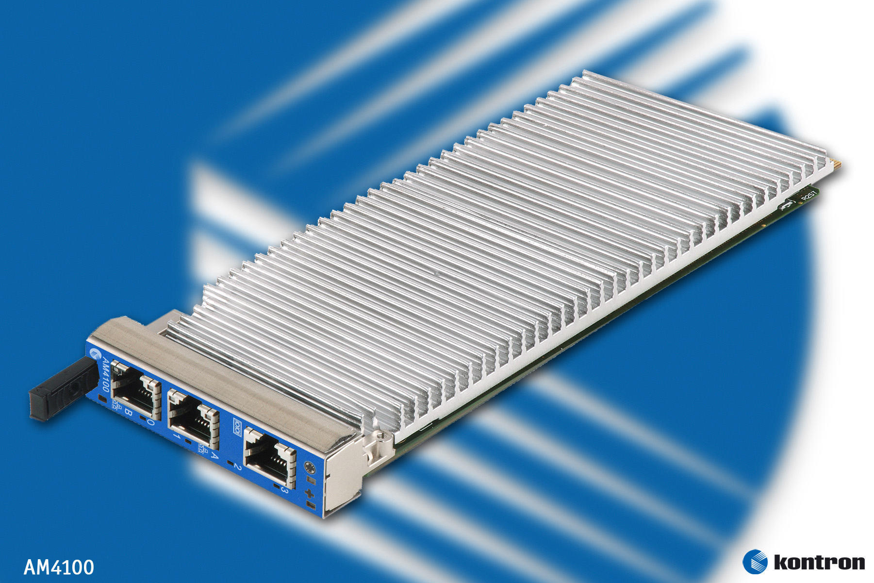 Kontron AM4100: AMC Modul mit 1,5 GHz Dual Core PowerPC® Performance ...