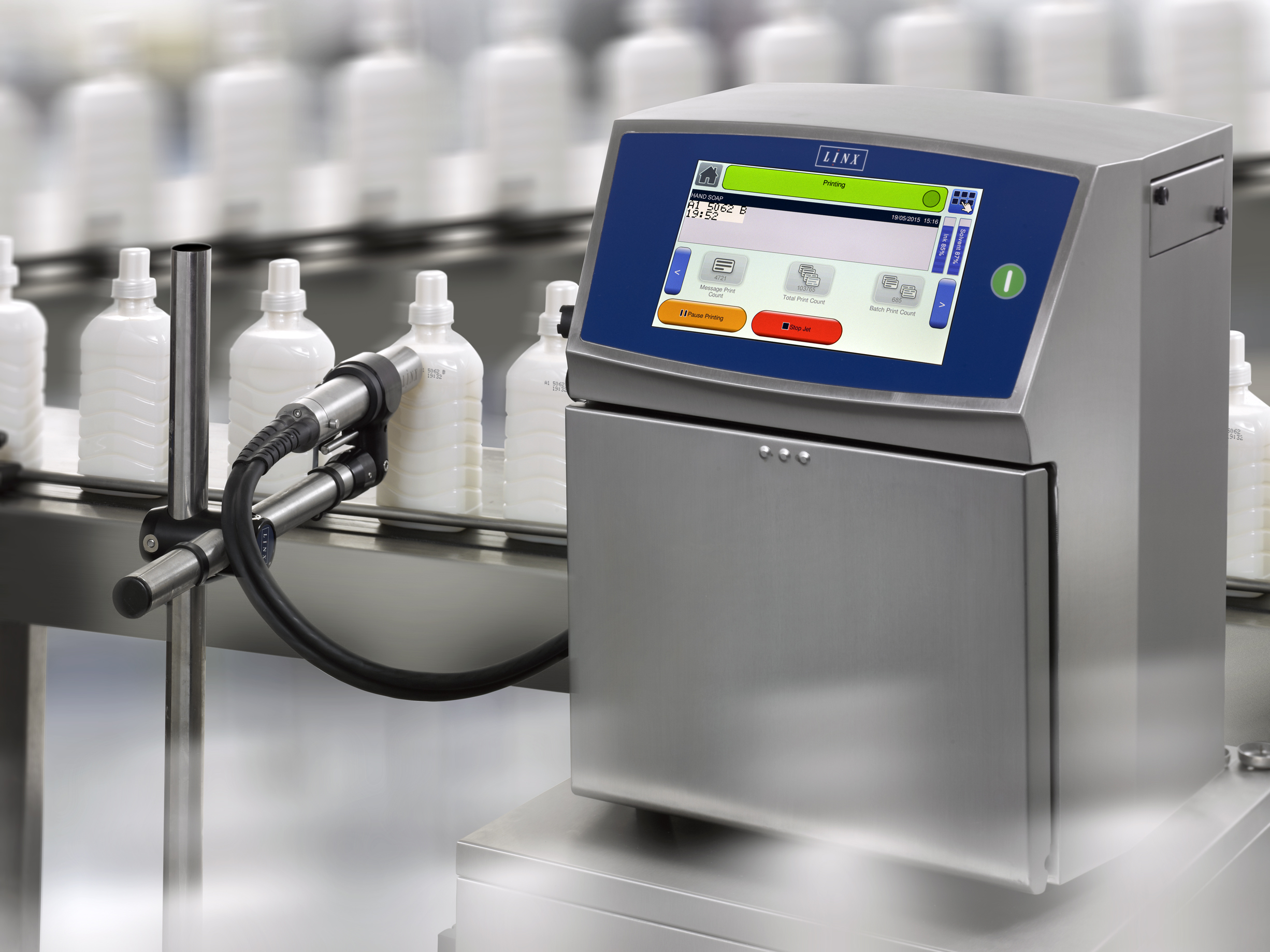 Spezielle Tinten, Haftstoffe, Drucker und Etiketten für die sichere ...