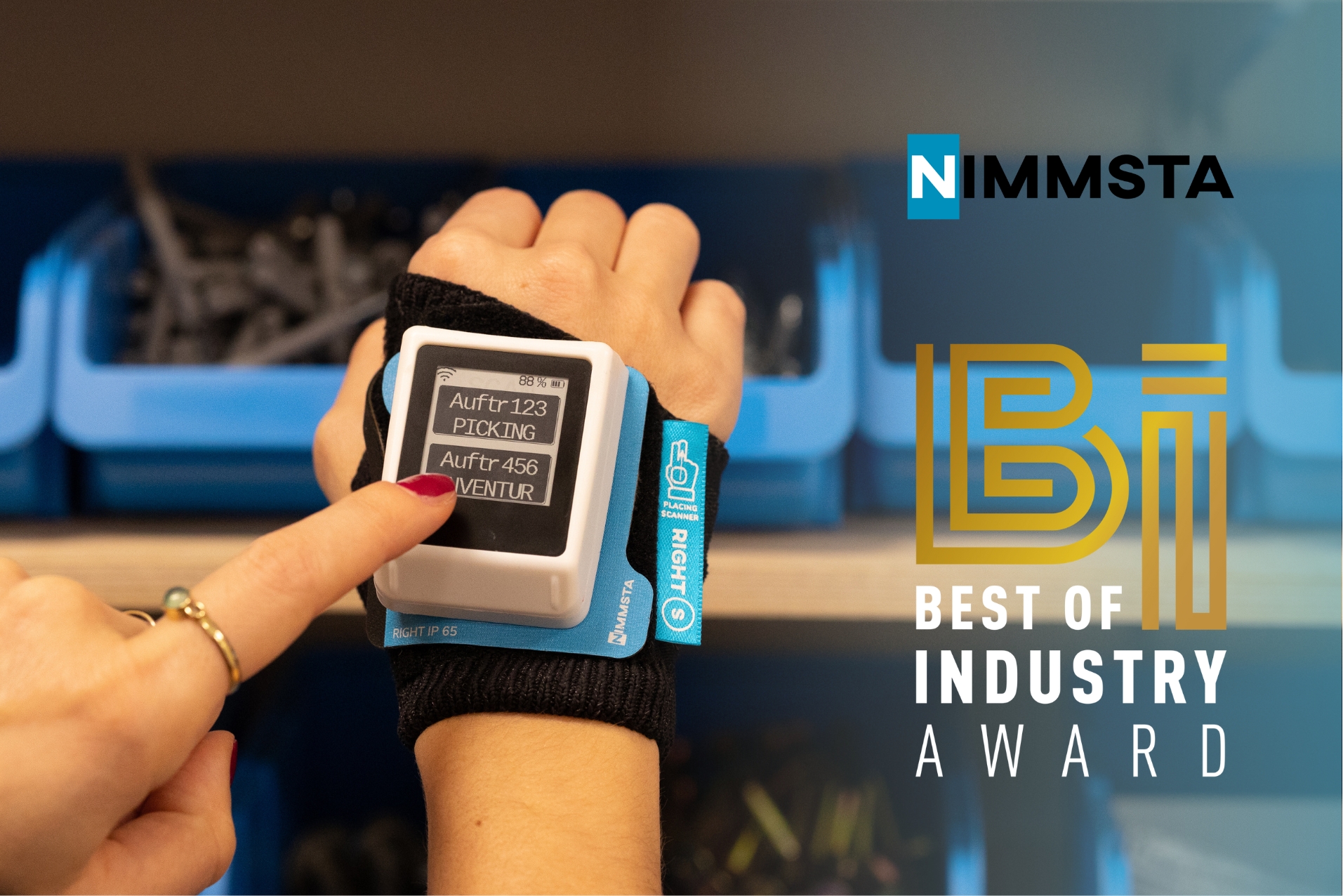 NIMMSTA gewinnt den Best of Industry Award 2022, NIMMSTA ...