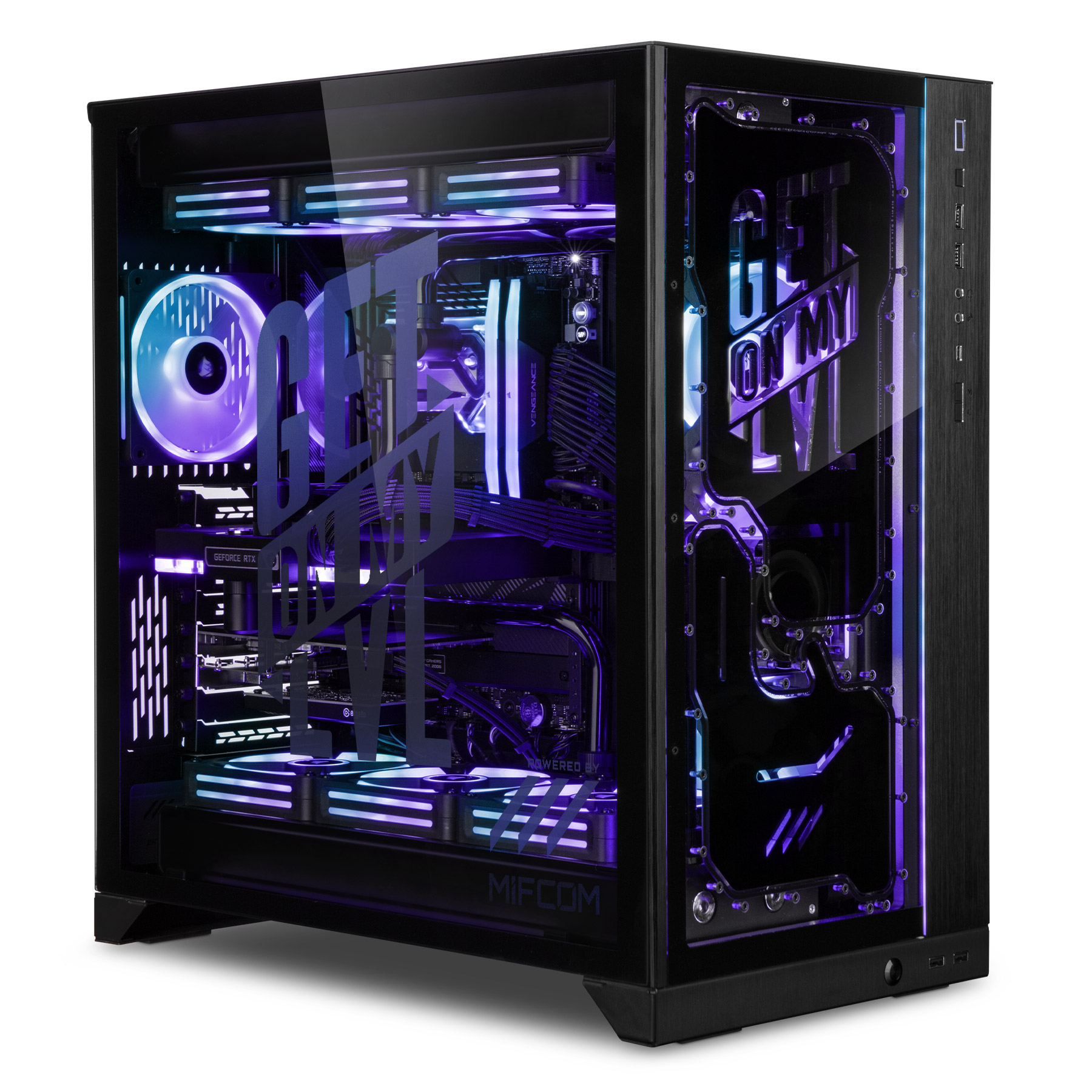 „Monte“ macht’s mit MIFCOM: der neue GetOnMyLVL-PC mit PS5, MIFCOM GmbH ...