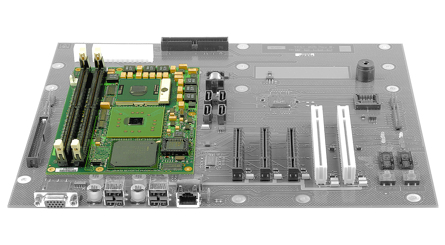 Neueste Intel® Dual-Core Xeon® Technologie auf ELTEC-CPU, ELTEC ...