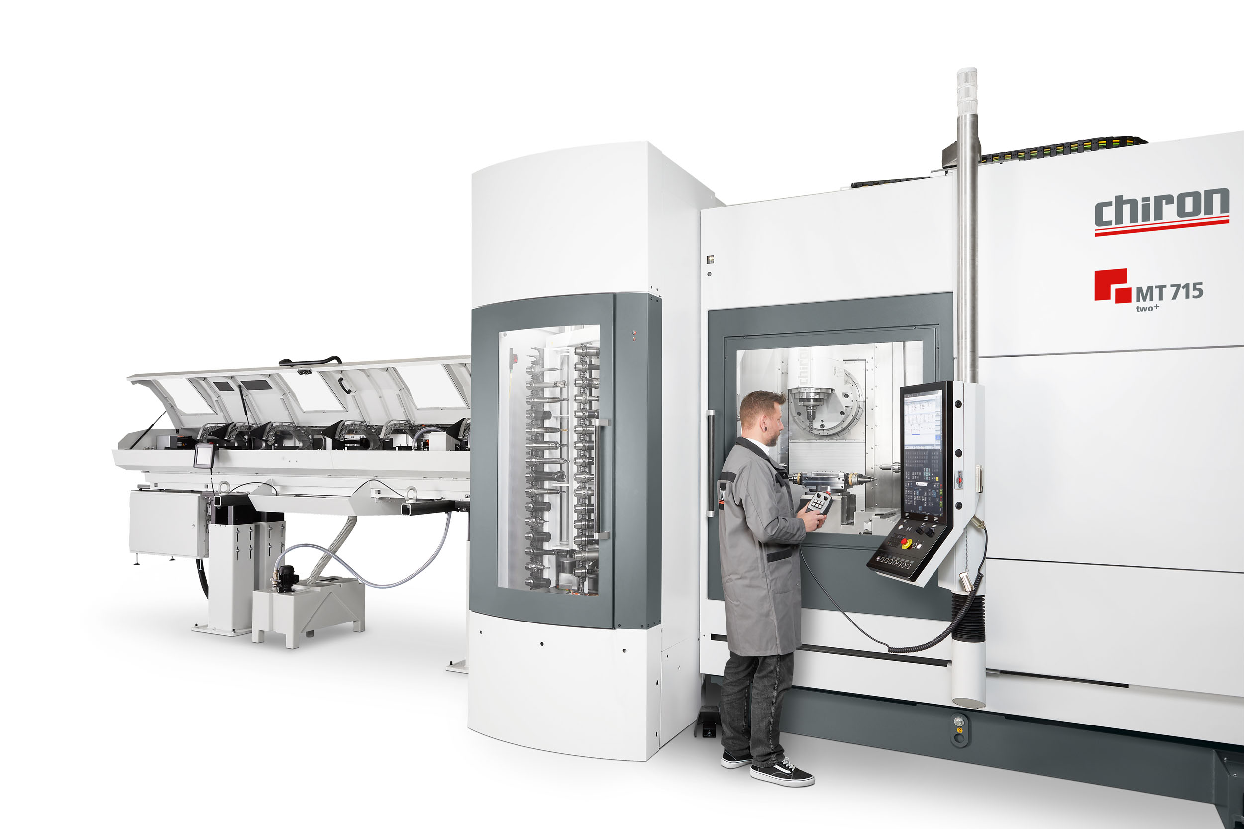 Competences combined, complete machining expanded, CHIRON Group SE ...