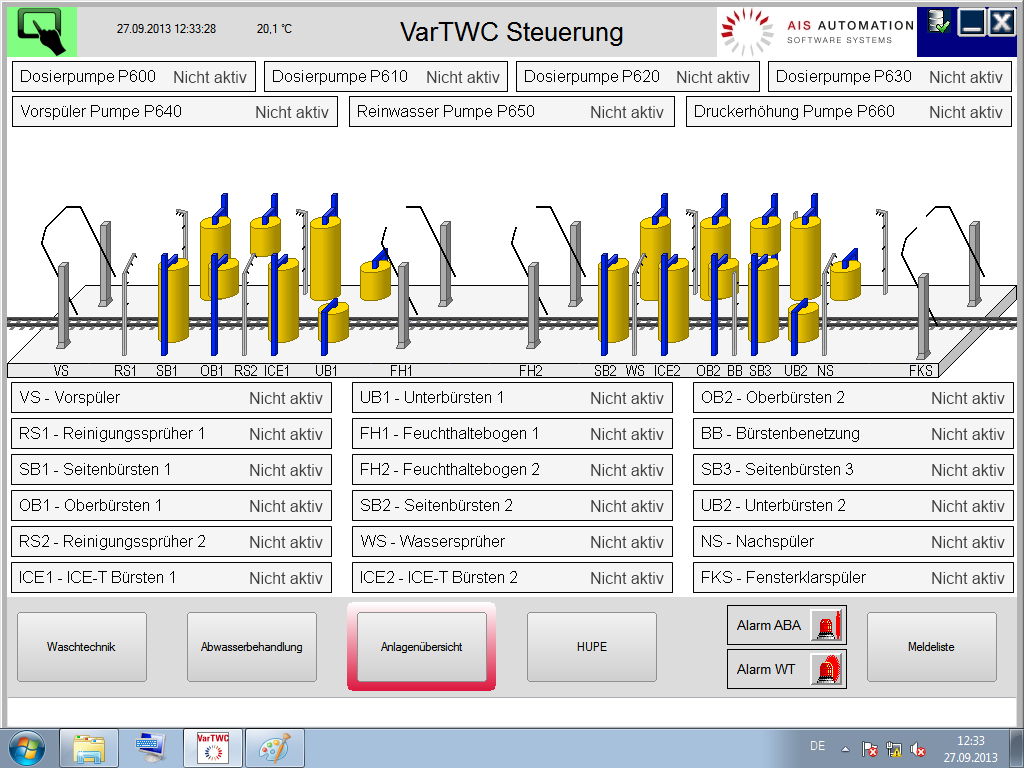 Exterior train wash in Leipzig uses software developed by AIS ...