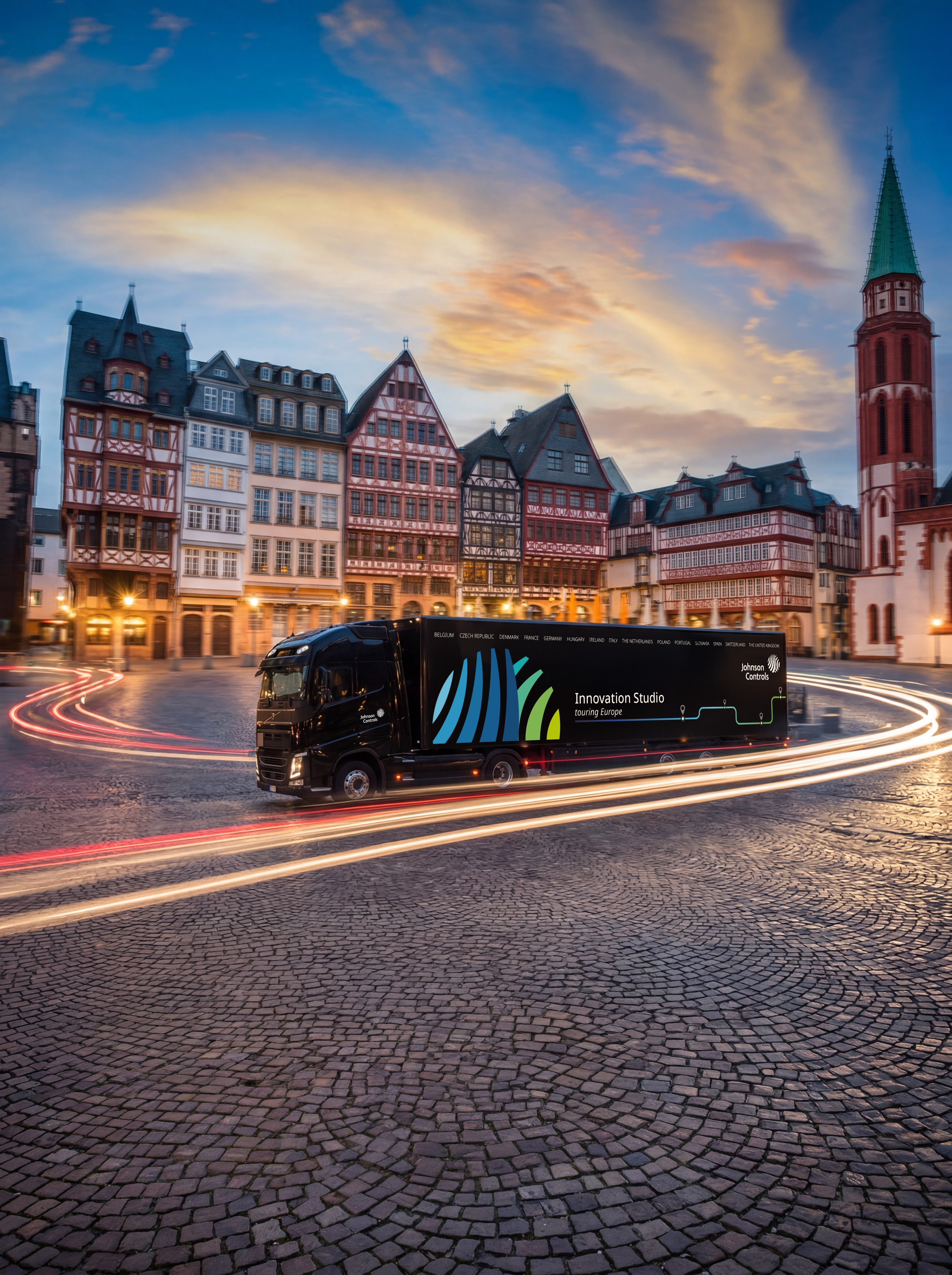 „Innovation-Studio“-Tour quer durch Europa, Johnson Controls Systems ...