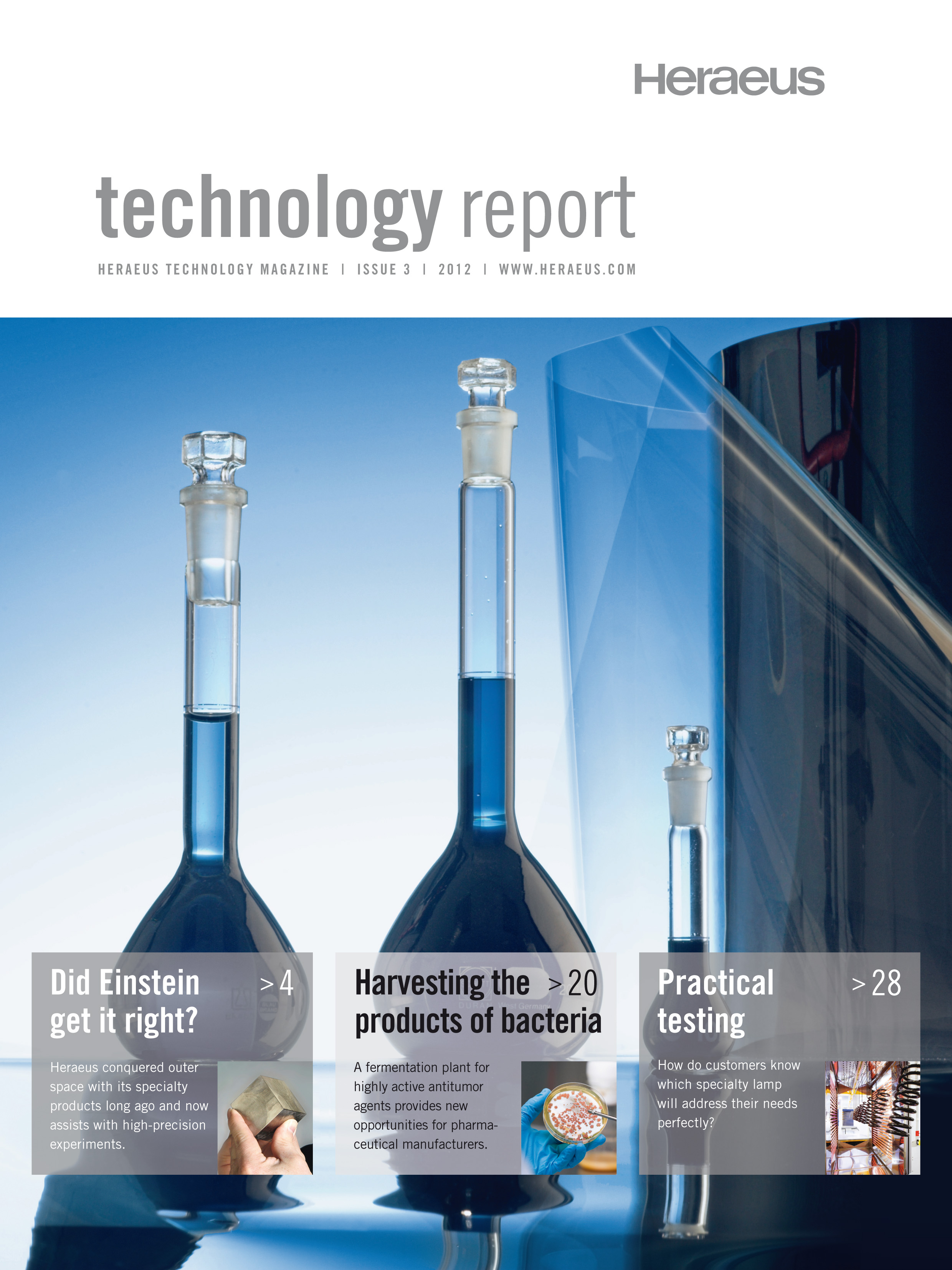 Third edition of Heraeus technology report out now, Heraeus Holding ...