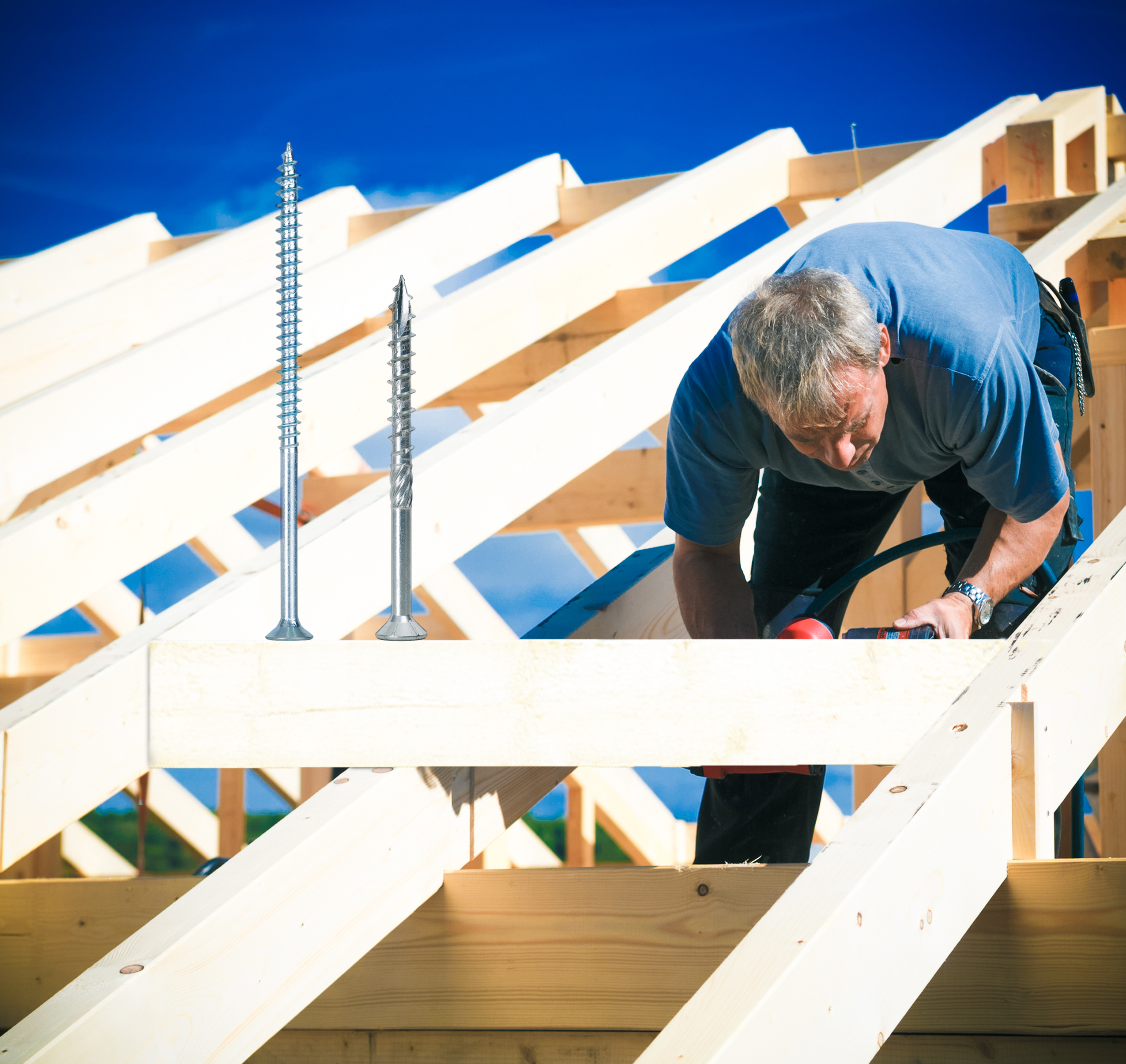 Holzbauschrauben- und Spanplattenschrauben mit Vorteilen in der Montage ...
