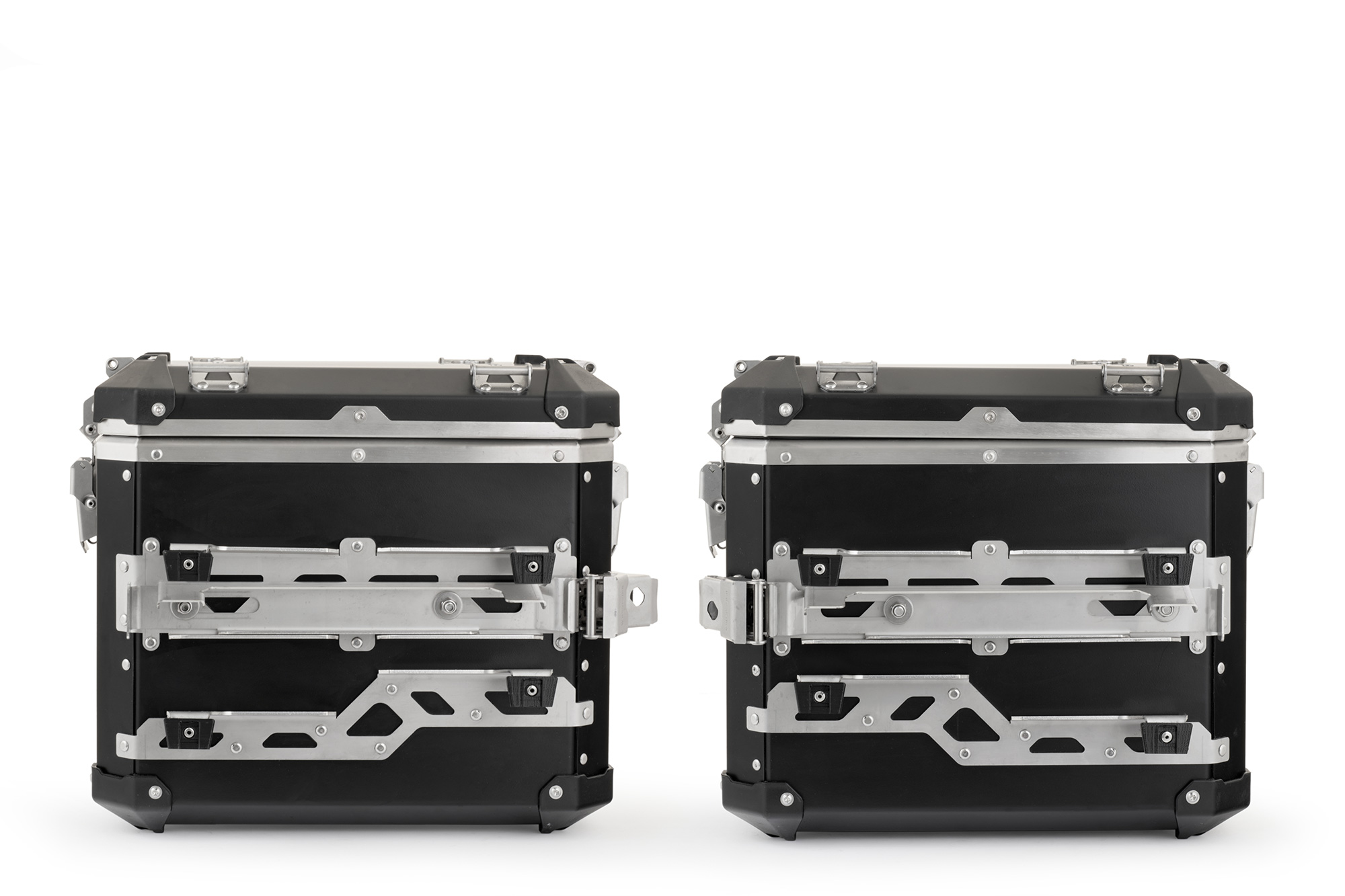 The EXTREME DirectLock panniers from Wunderlich are simply locked ...