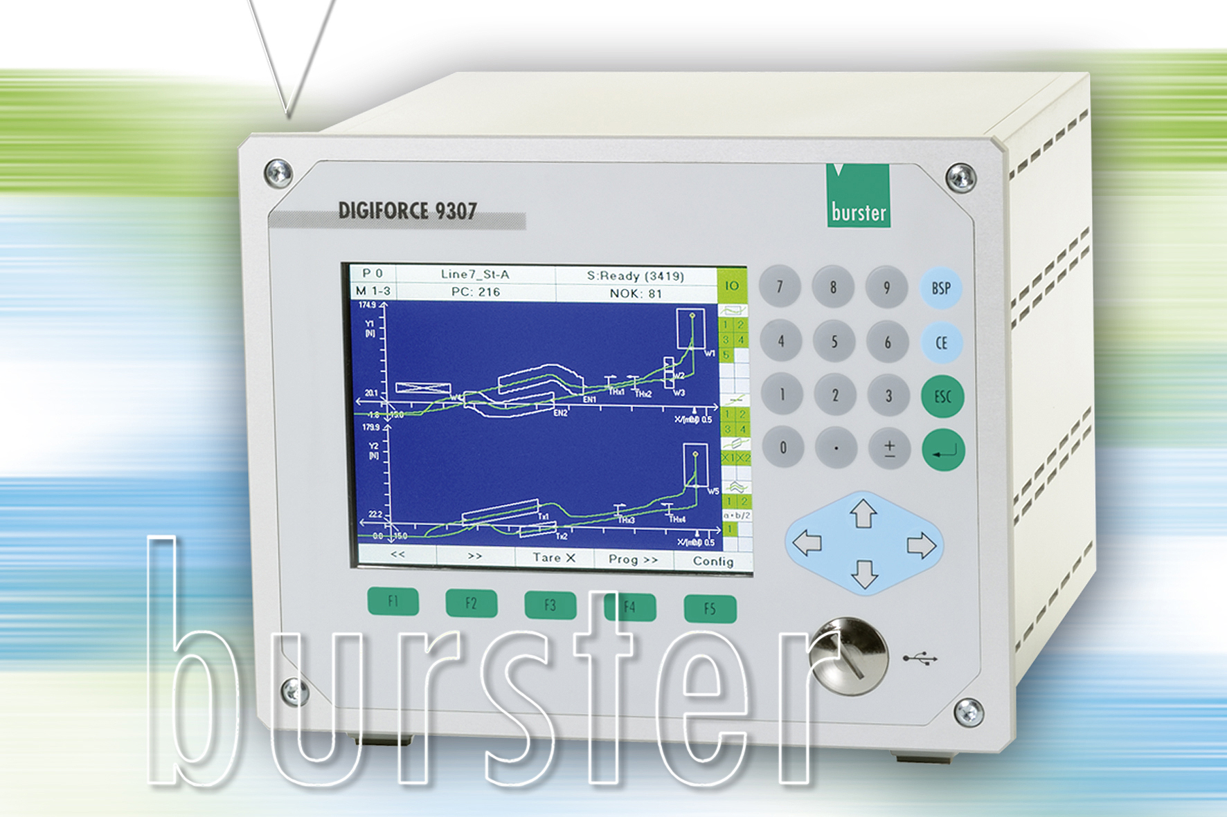 The new DIGIFORCE® 9307 - fast, precise, versatile - the next generation of process monitoring ...