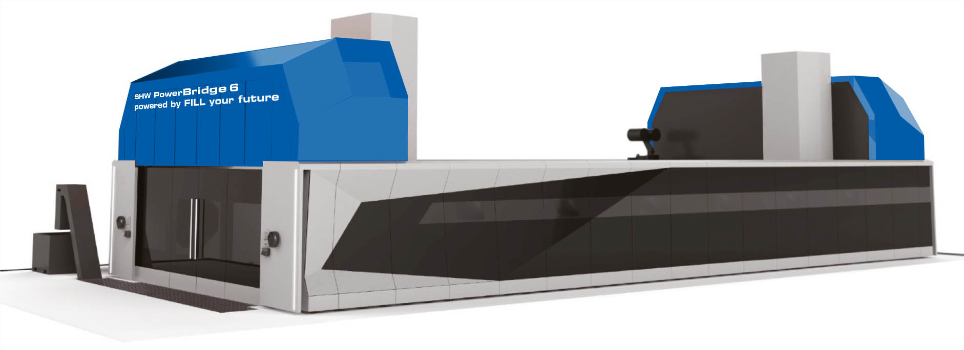 First gantry milling machine with dynamic toolchanger, SHW ...