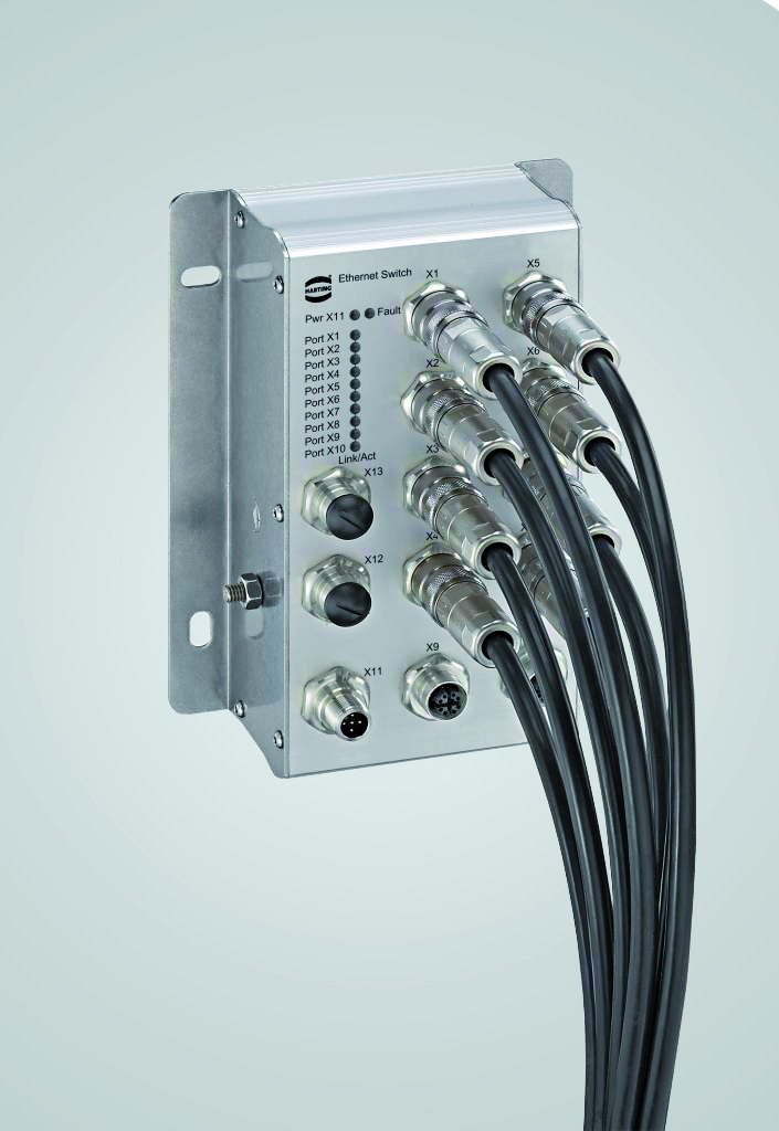 Higher performance capability with Ha-VIS 4100 switches for rail vehicles, HARTING Stiftung & Co ...