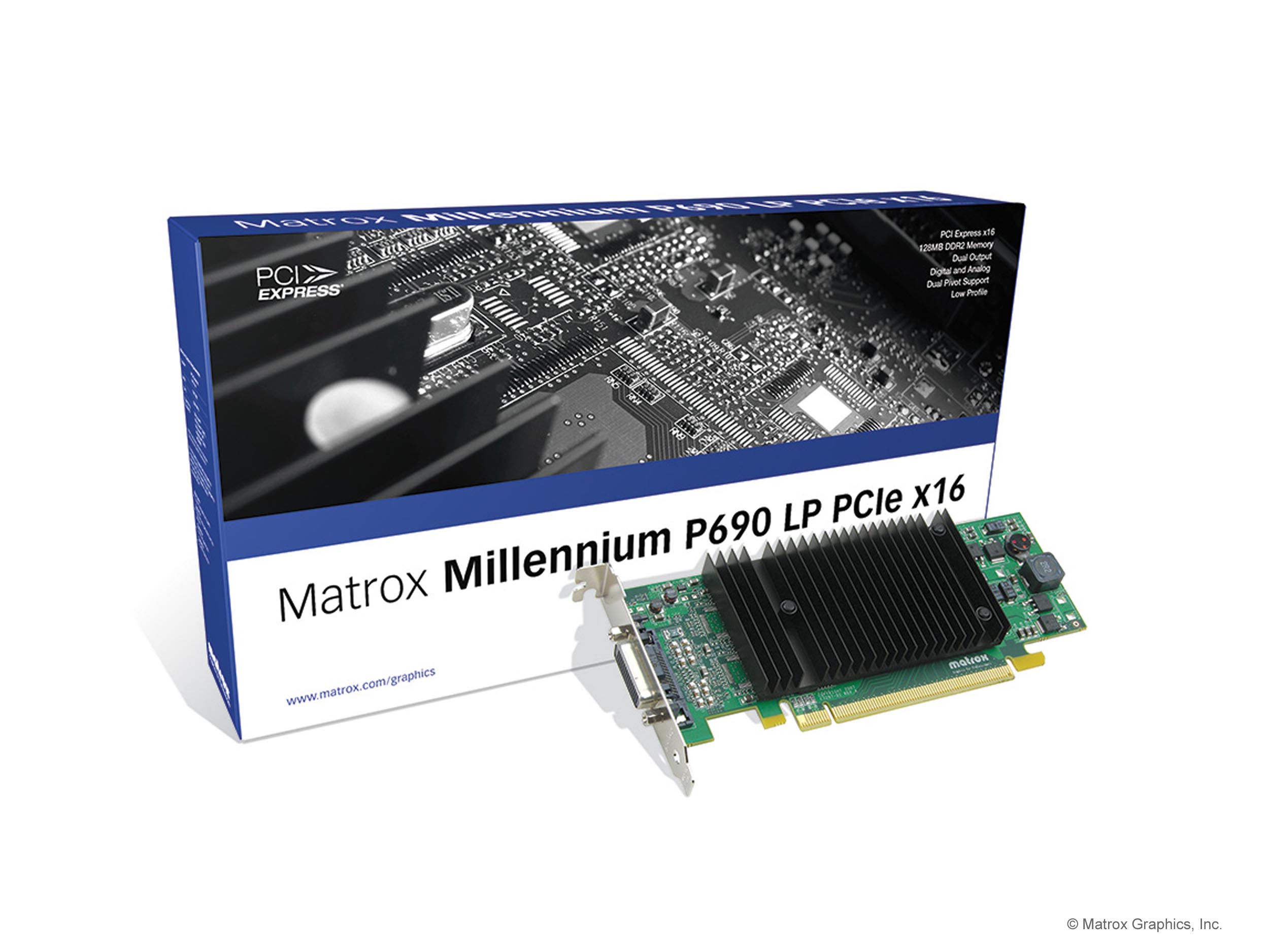 NEU: Matrox Millennium P690-Serie - lüfterlose und sparsame ...