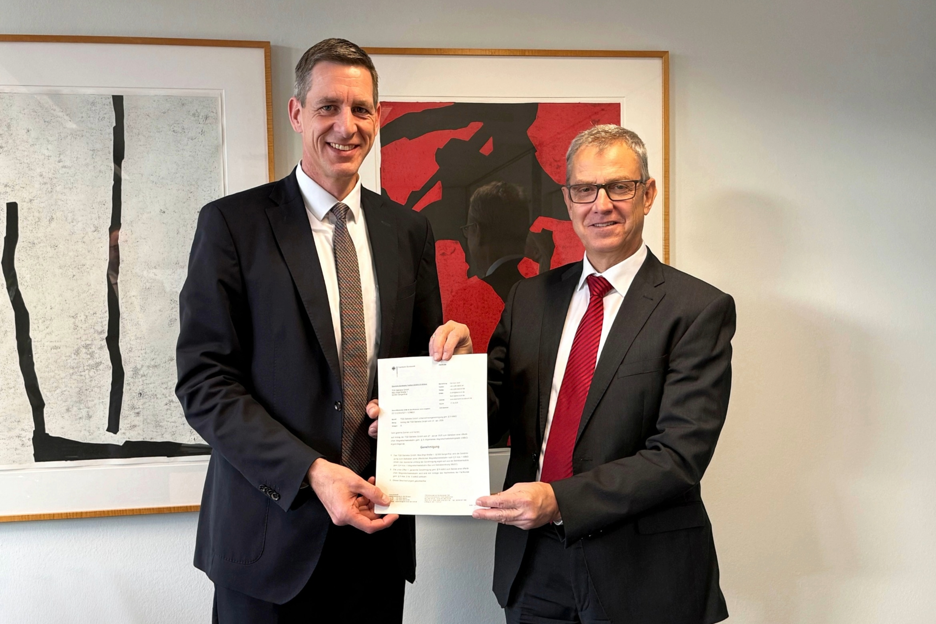 Eisenbahn-Bundesamt erteilt Max Bögl Betriebsgenehmigung für ...