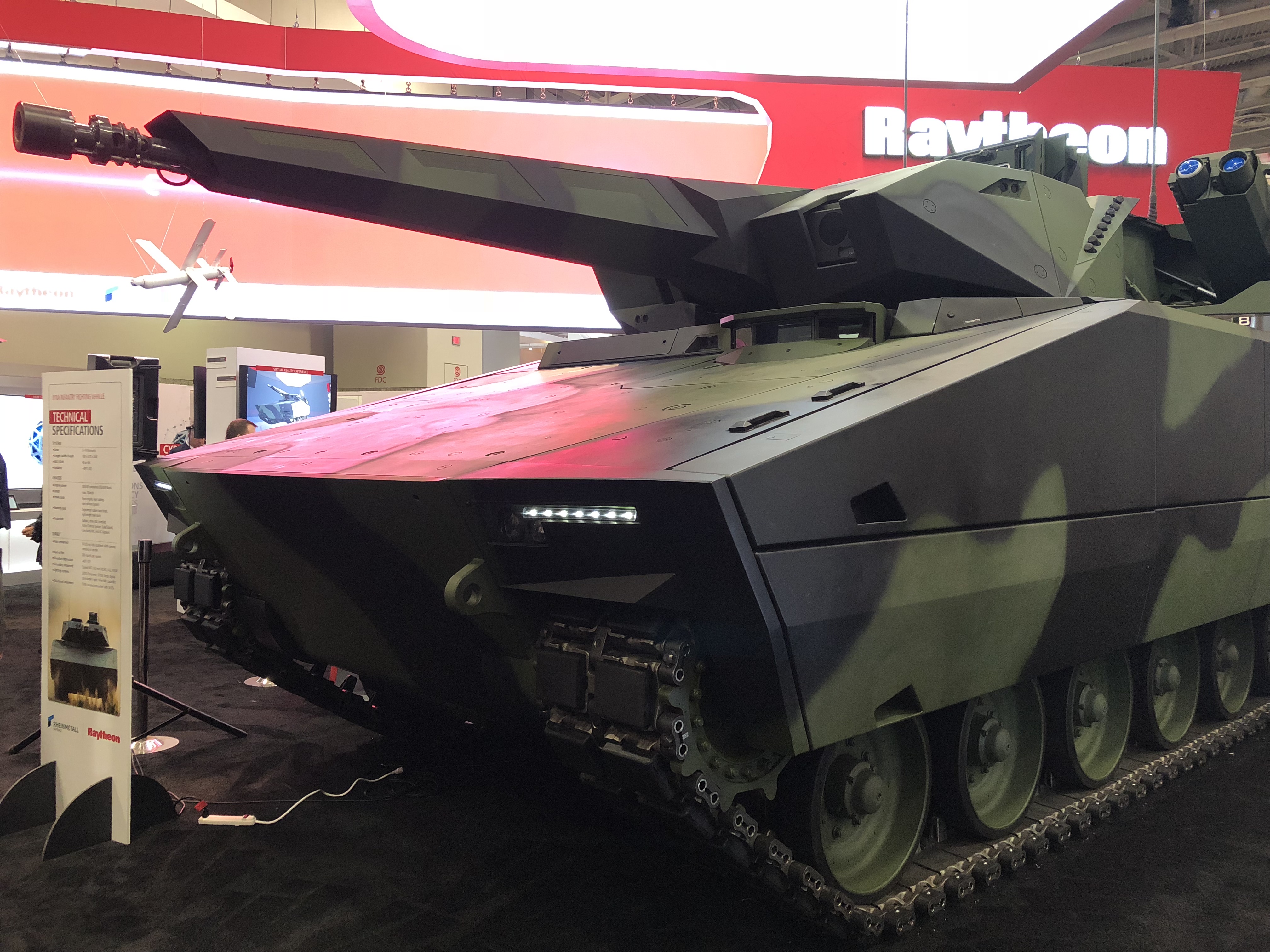 Raytheon und Rheinmetall bieten der U.S. Army Schützenpanzer Lynx als ...