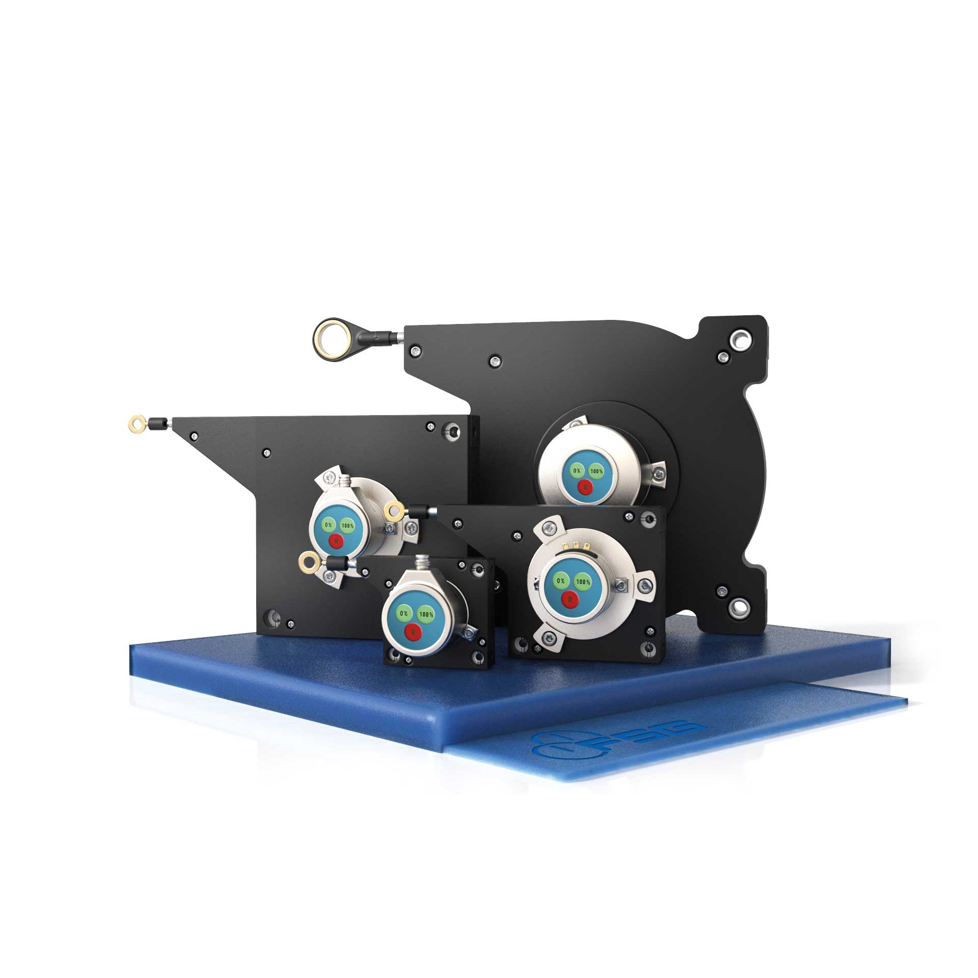 Seilzuggeber der Baureihe SL00 Basic von FSG, FSG FERNSTEUERGERÄTE Kurt ...