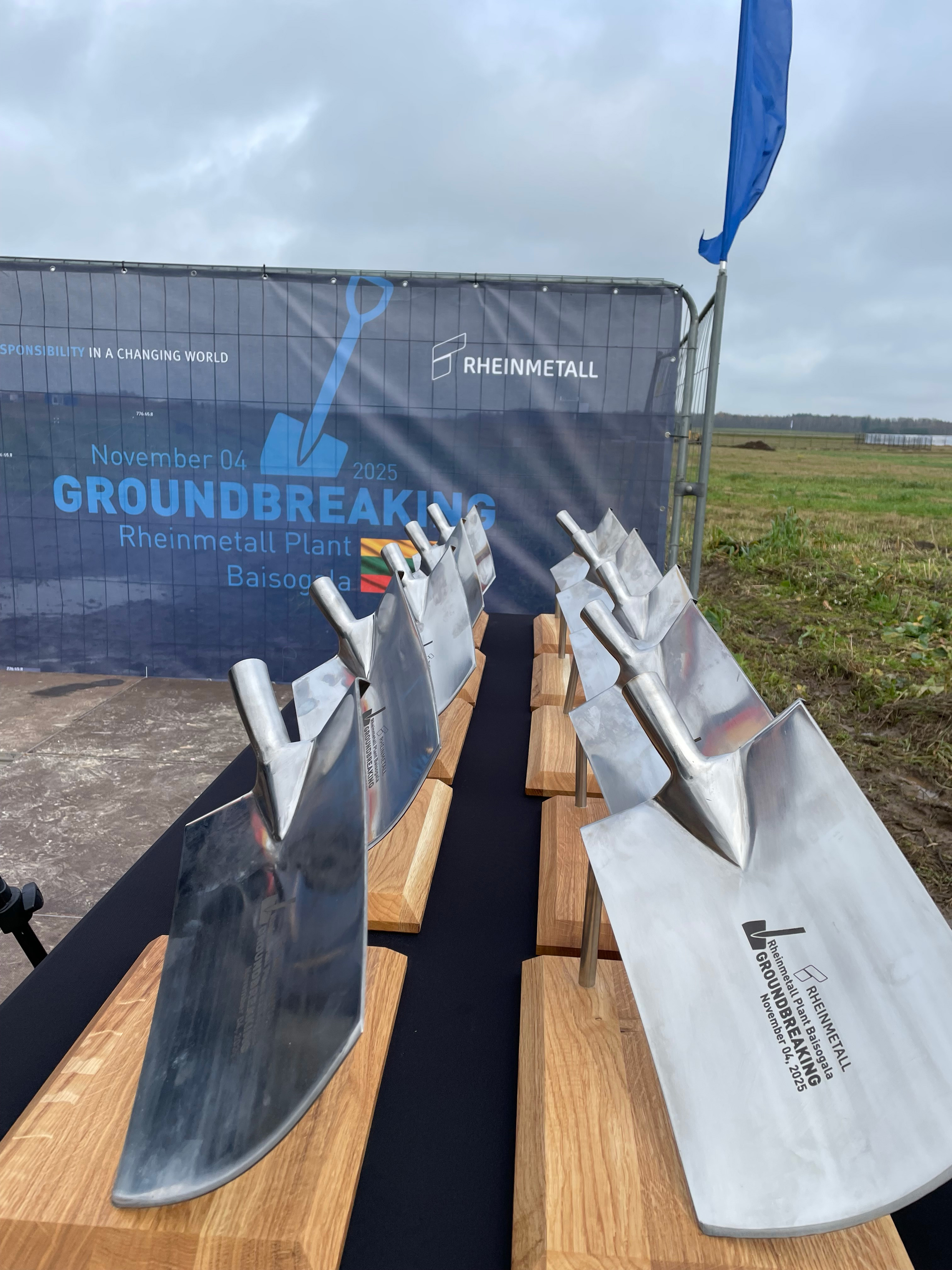 Groundbreaking ceremony in Baisogala: Rheinmetall and Lithuania build ...