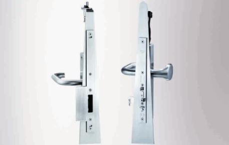 GEZE escape route security for full panic doors with fire protection ...