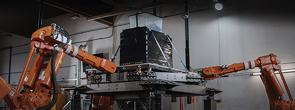 TÜV SÜD entwickelt Roboter zur Prüfung der Ladungssicherung, TÜV SÜD ...