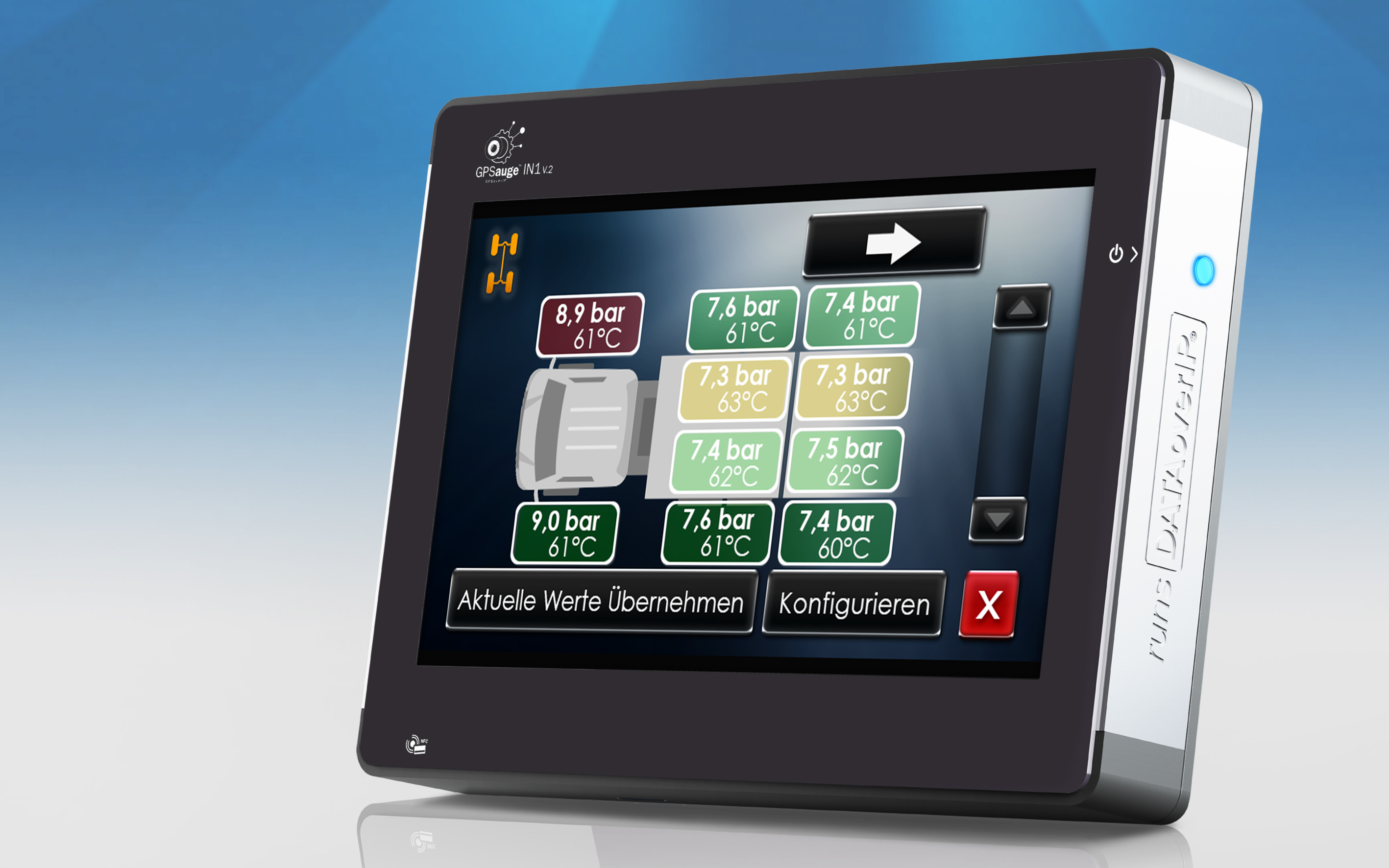 Bordcomputer für das GPSauge IN1 v.2 – mit integrierter Continental ...