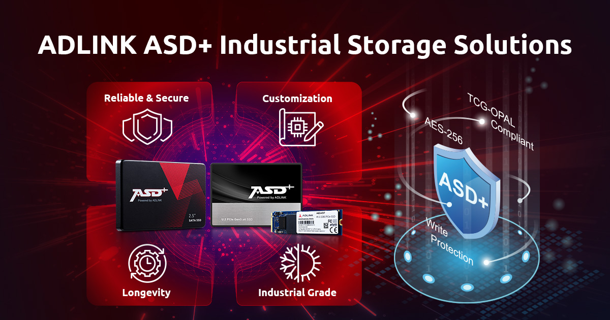 ADLINK Releases High-Endurance ASD+ SSDs for Industrial Applications, ADLINK Technology GmbH ...