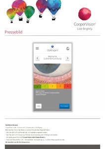 Die OptiExpert™ App, CooperVision GmbH, Story - PresseBox