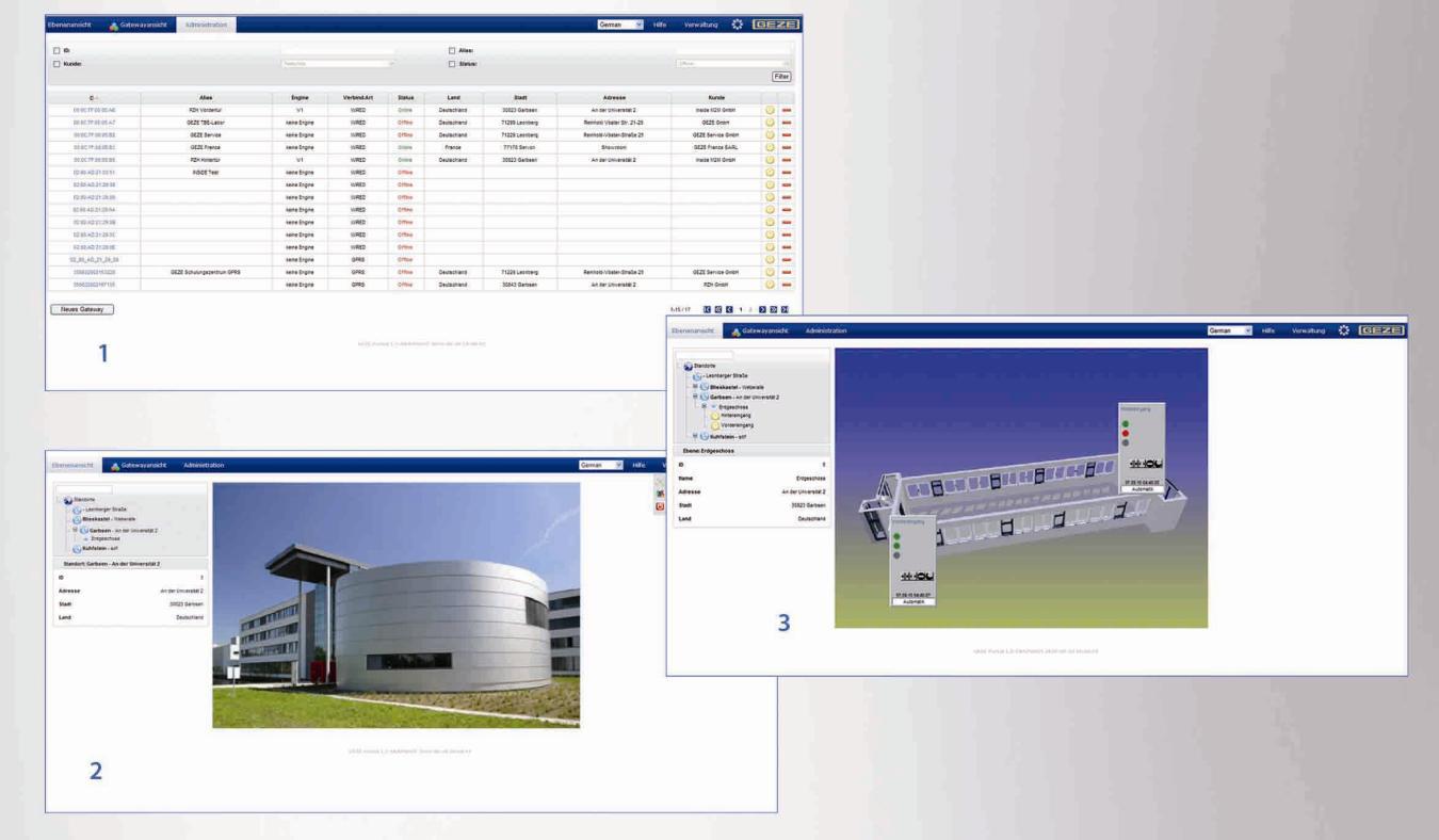 Intelligent building technology with the new GEZE remote control and ...