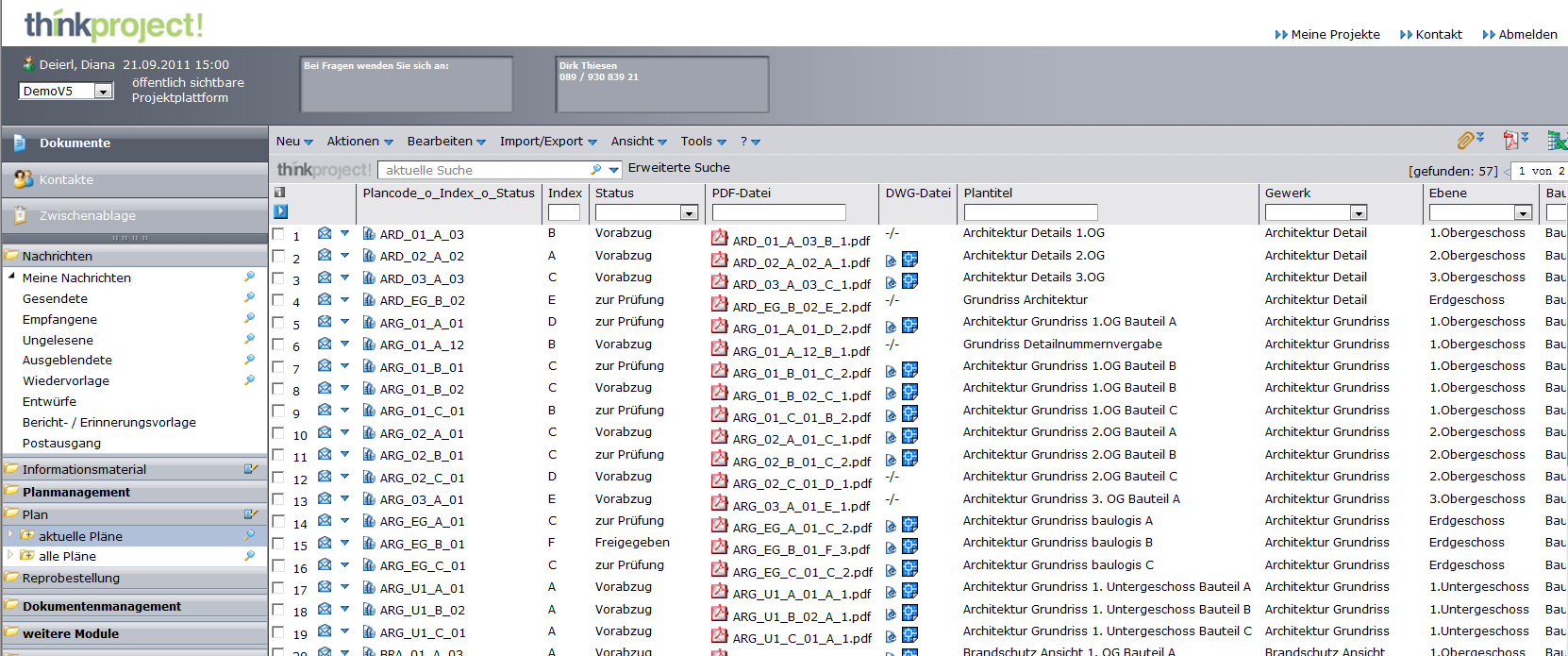 Neue Produktversion think project! V6.0 auf dem Markt, thinkproject ...