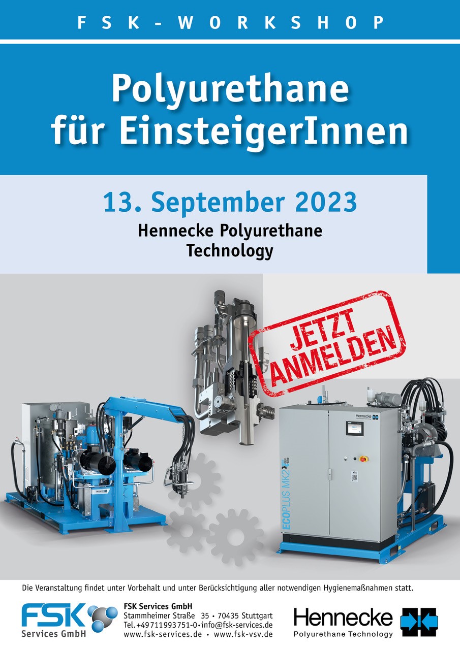 Jetzt anmelden: Zweiter FSK-Workshop Polyurethane für EinsteigerInnen ...