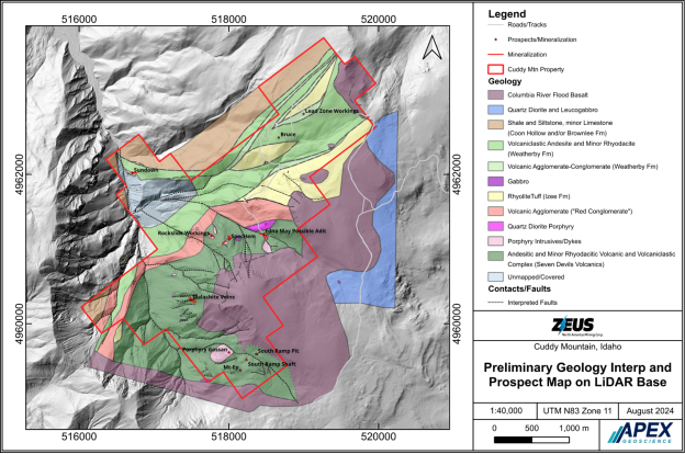 Zeus North America Mining Corp. gibt Explorationsupdate zu Cuddy ...