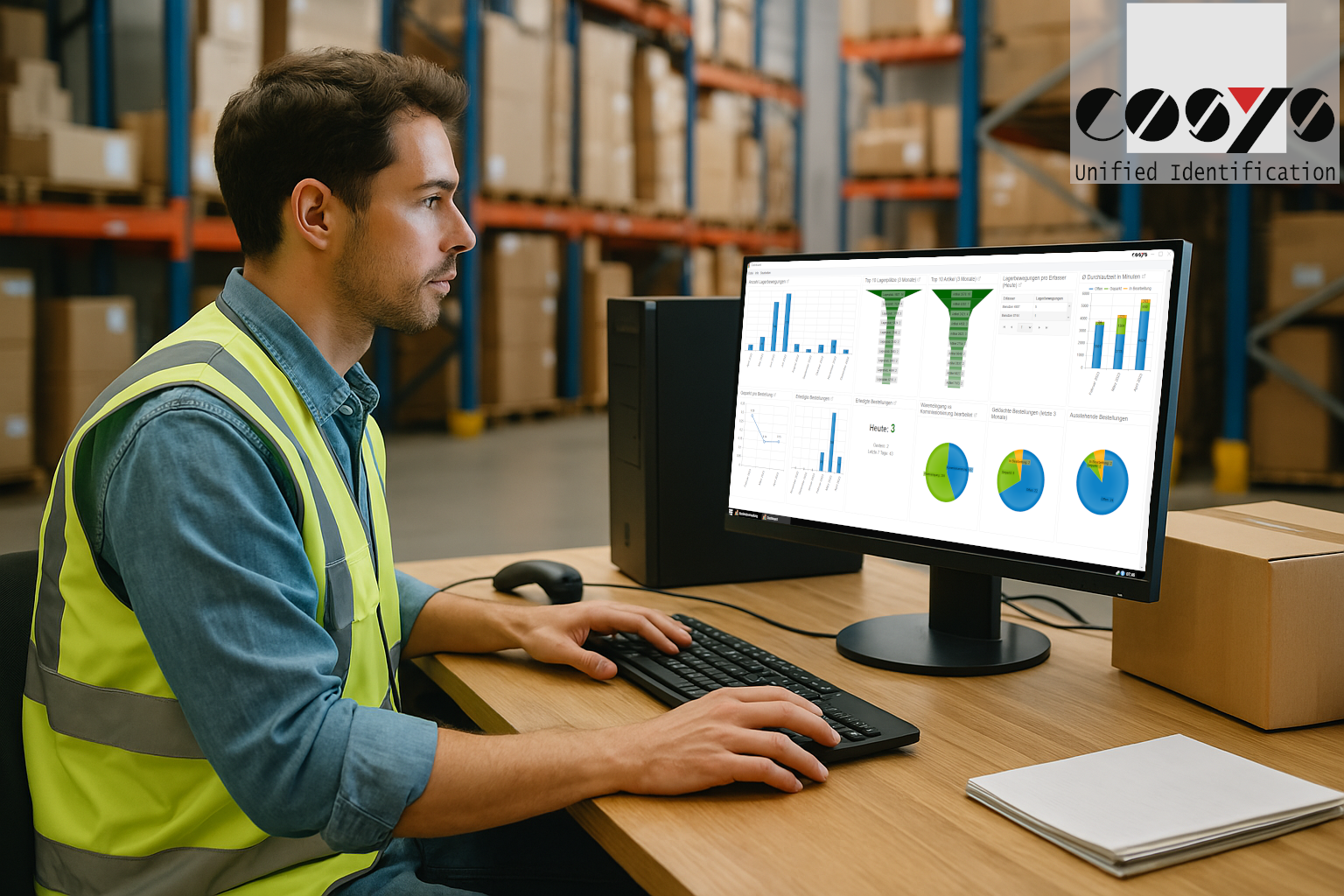 COSYS 3PL WMS: Effizienz und Innovation in der Lagerlogistik, Cosys Ident GmbH, Story - PresseBox
